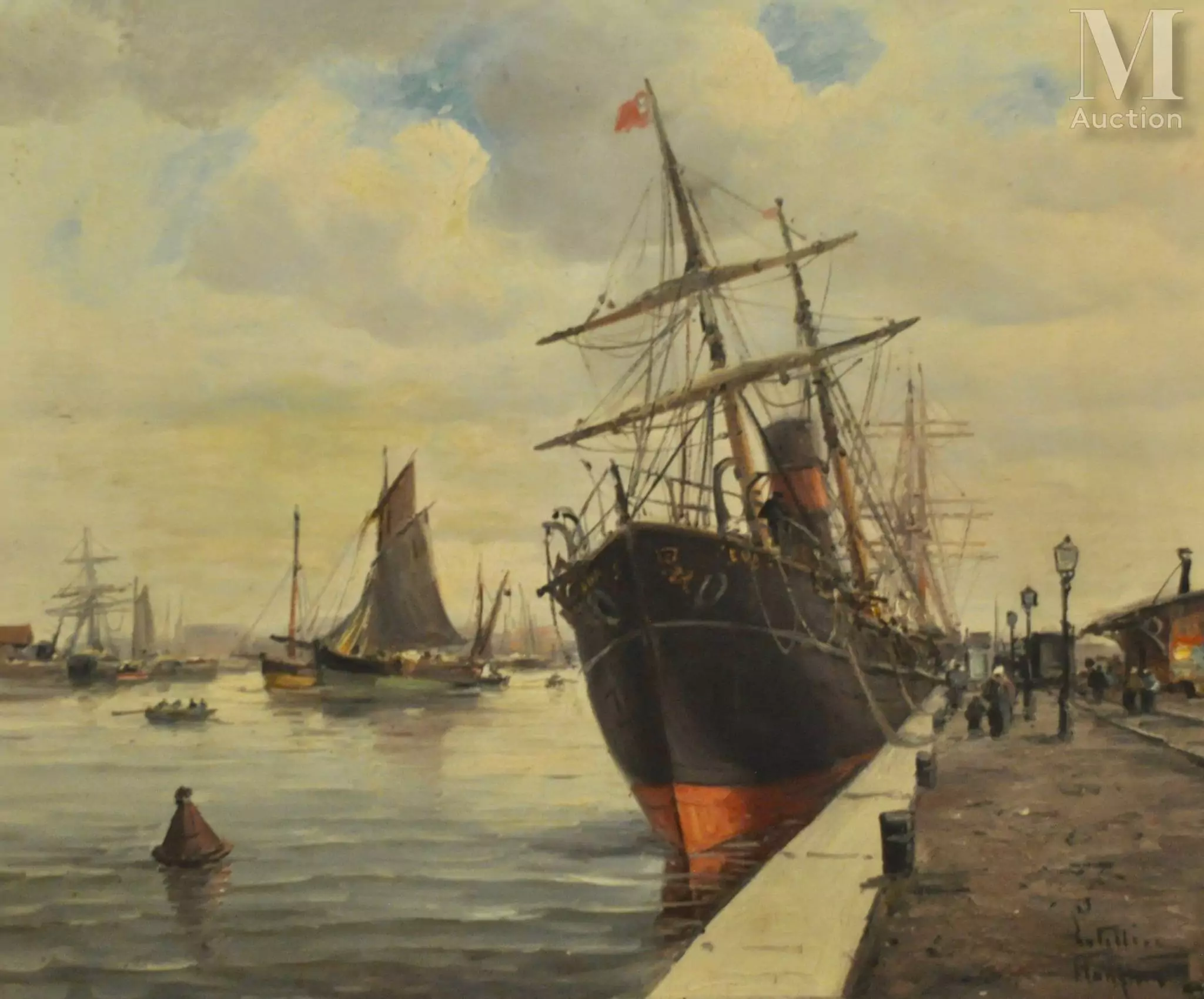 Jules PETILLON (1845 - 1899) - Lot 357 - enchères