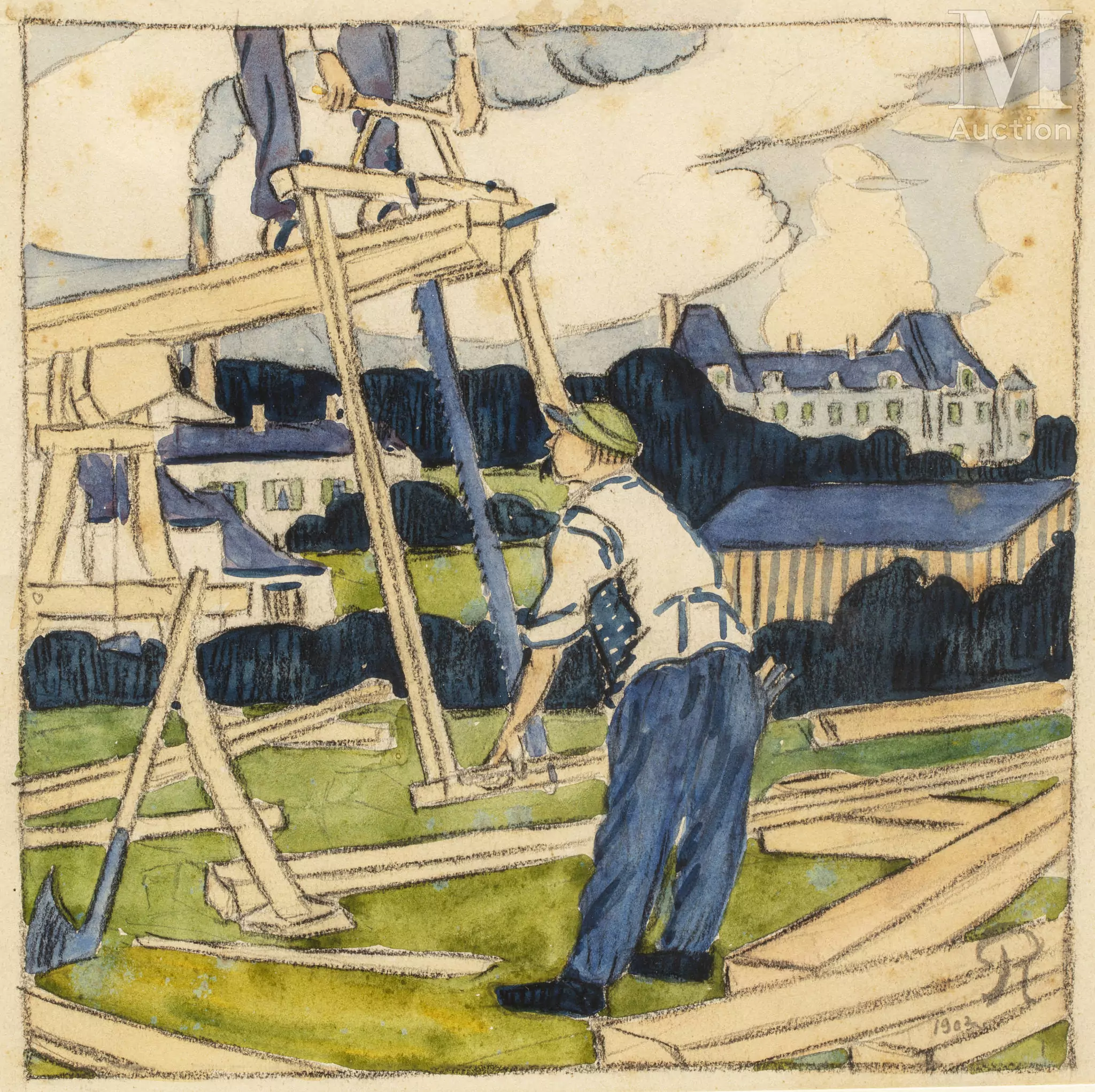 Pierre ROY (Nantes 1880-Bergame 1950) - Lot 111 - enchères