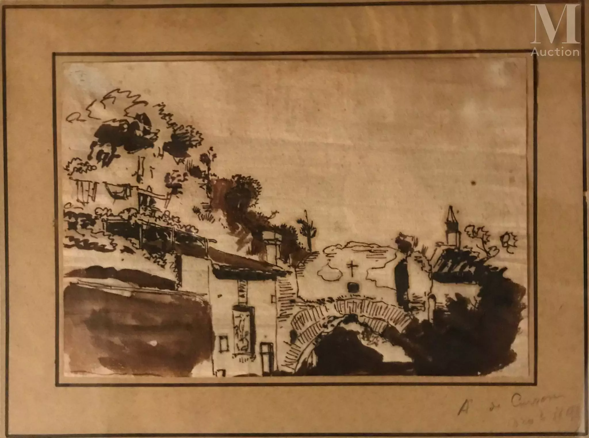 Alfred de CURZON (1820-1895) - Lot 133 - enchères