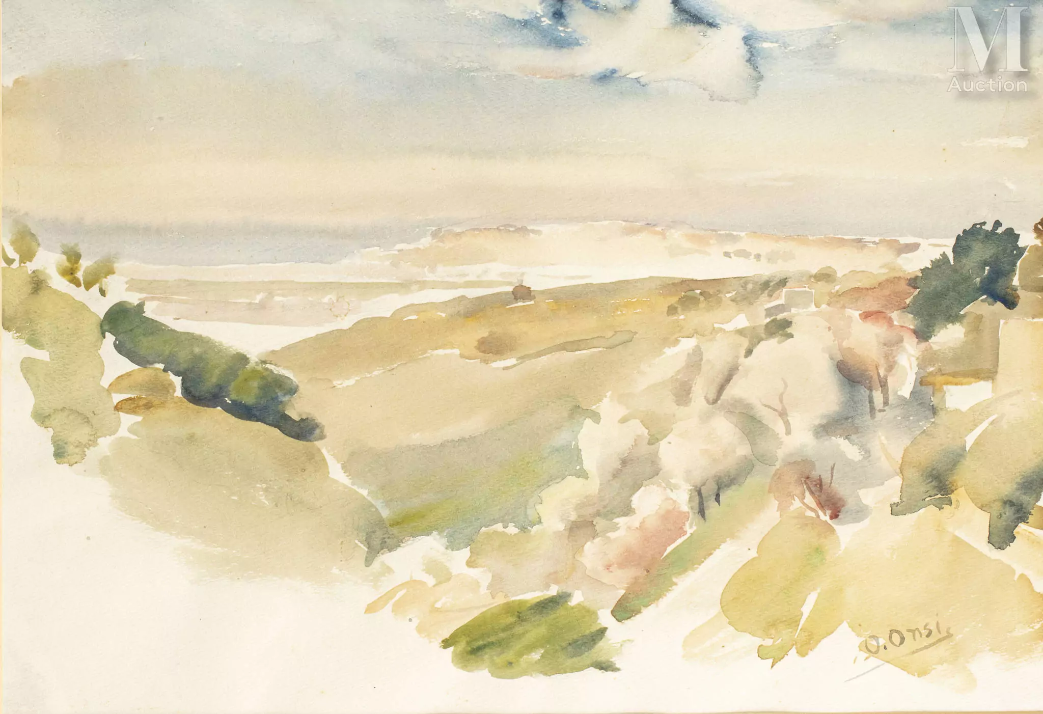 *Omar ONSI (Tallet Al-Khayat 1901 - Beyrouth 1969) - Lot 34 - enchères