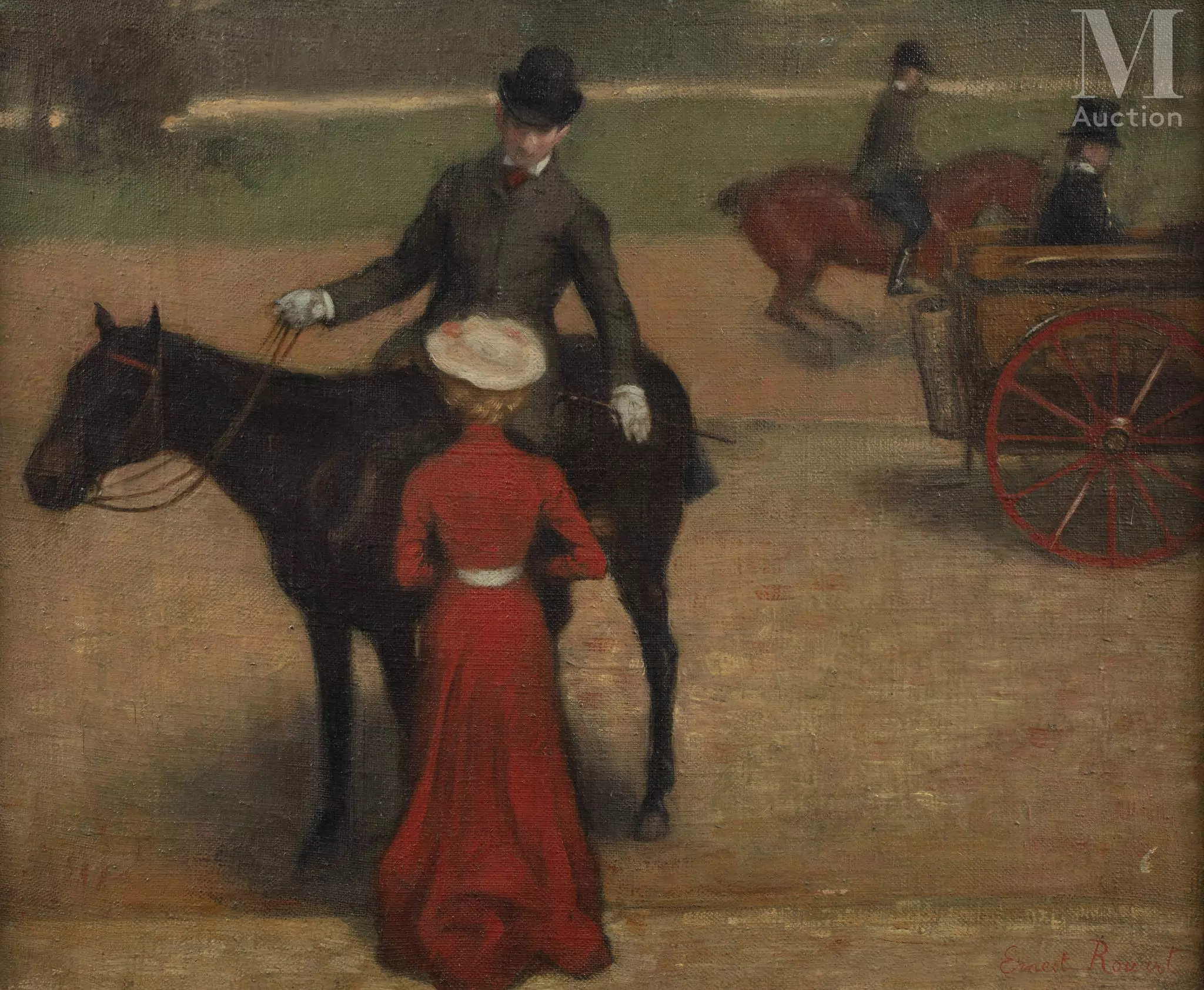 Ernest ROUART (Paris 1874 - 1942) - Lot 93 - enchères