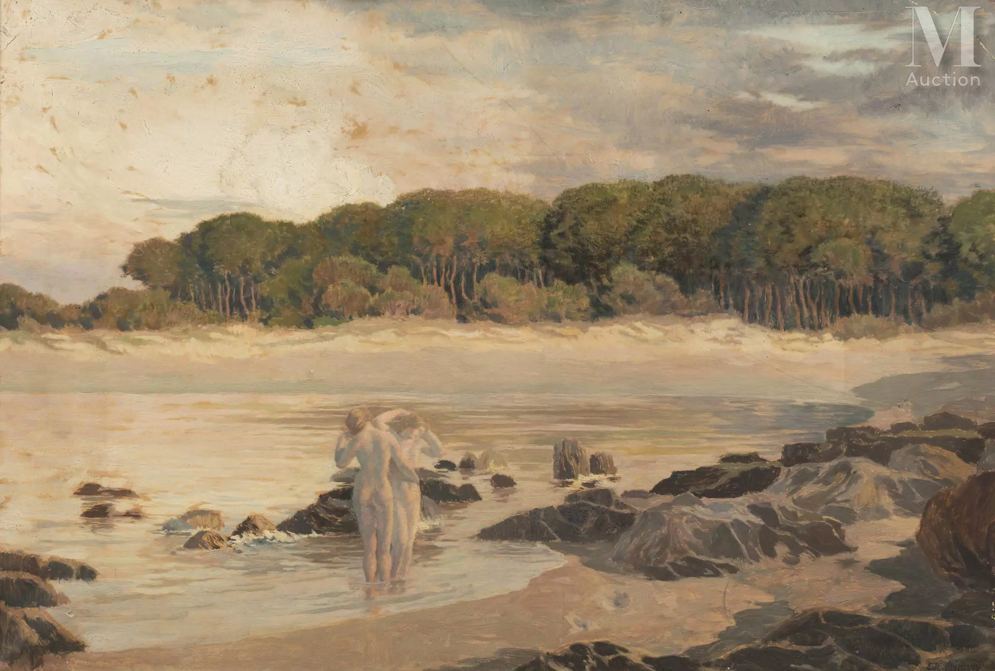 Emile René MENARD (Paris 1862 - 1930) - Lot 35 - enchères