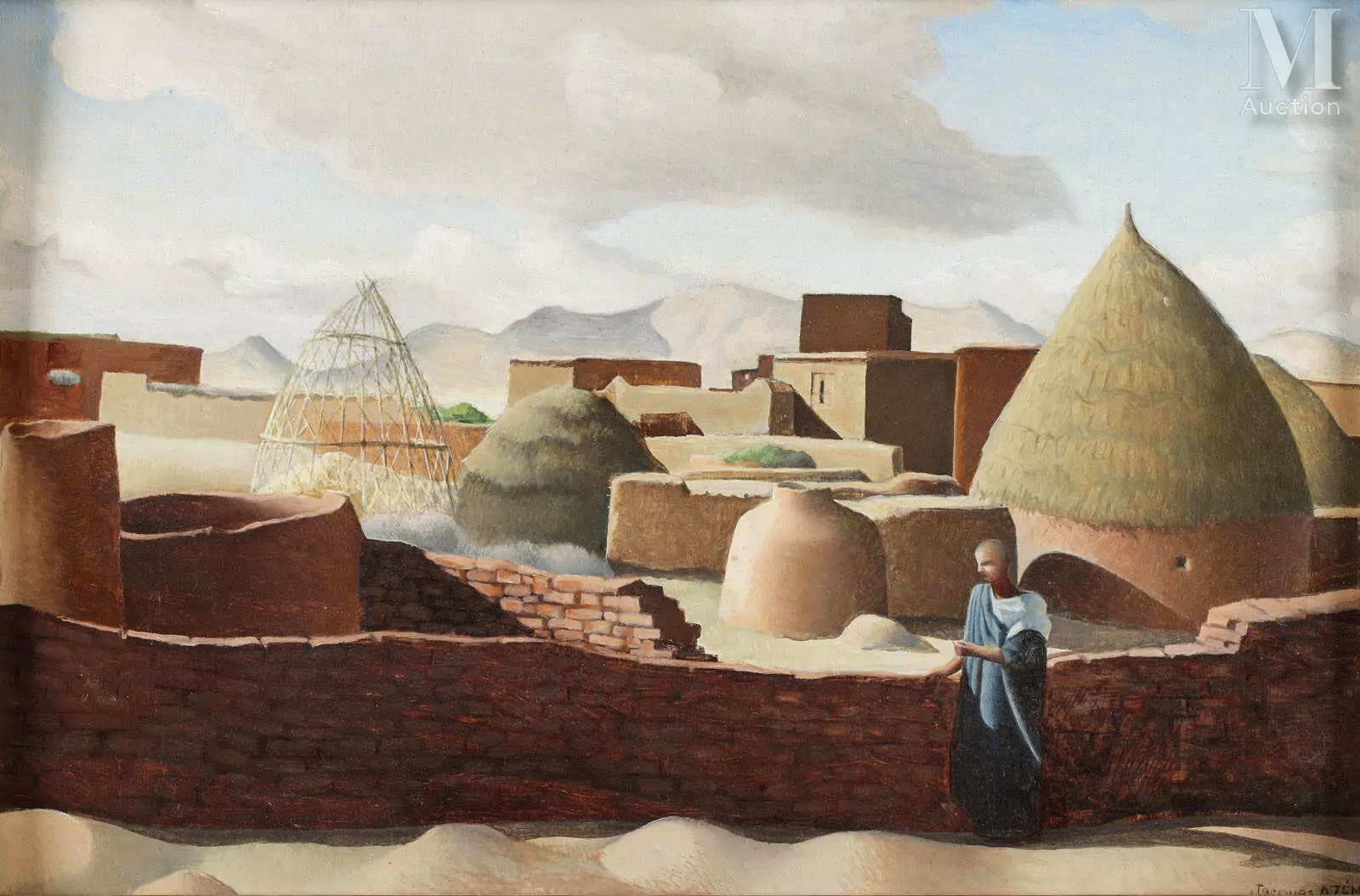 Jacques AZEMA (1910-1979) - Lot 13 - enchères