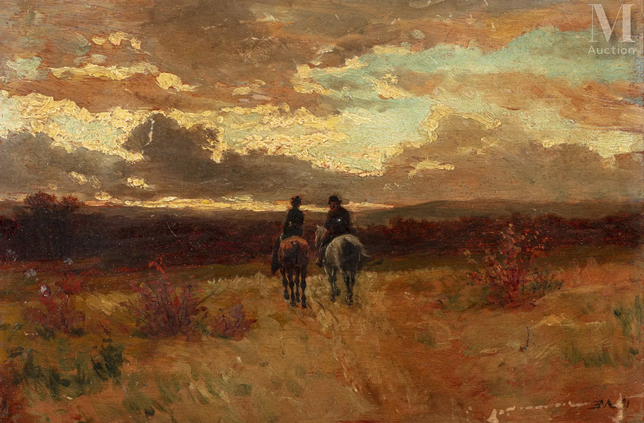 Ernest MEISSONIER (Lyon 1815 - Paris 1891) - Lot 23 - enchères