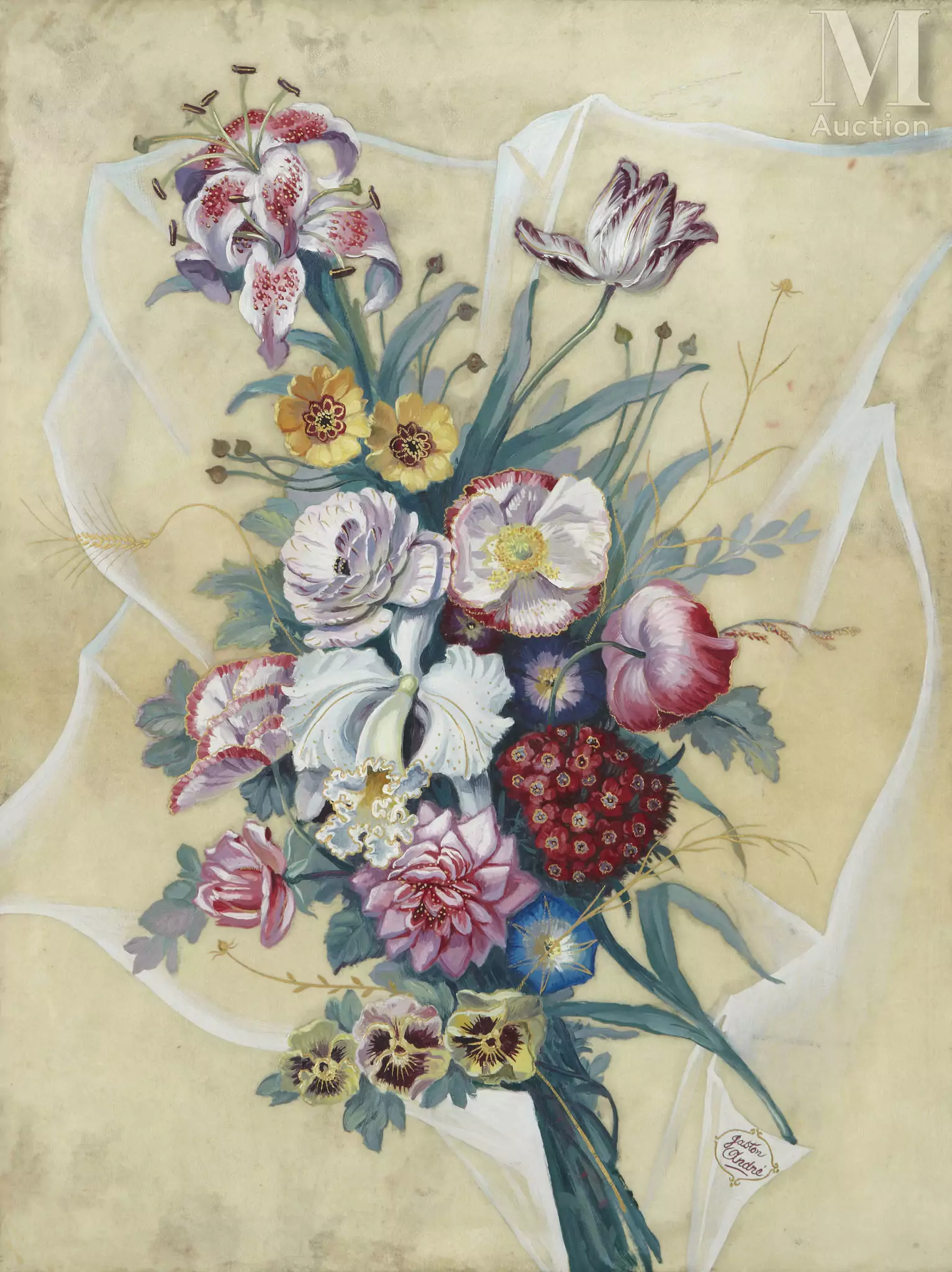 Gaston ANDRE (1884 - 1970) - Lot 50 - enchères