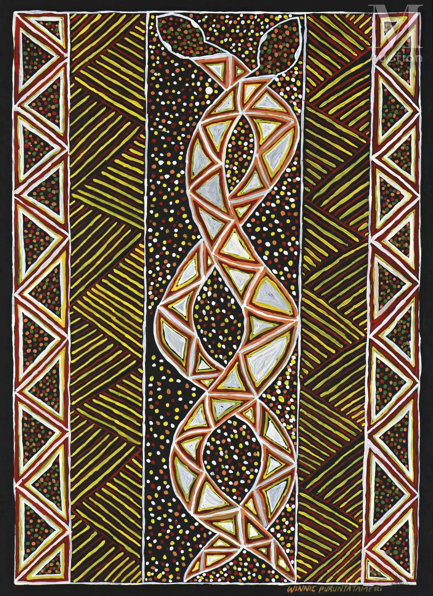Winifred Puruntatameri (1979 - ) - Lot 130 - enchères