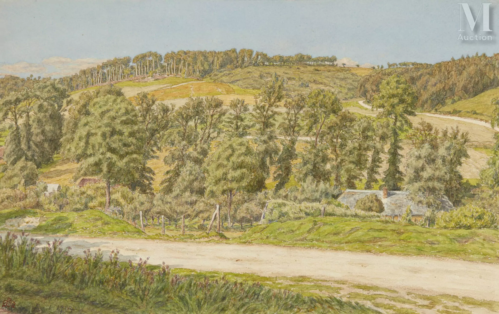 Henri RIVIERE (Paris 1864 - Sucy en Brie 1951) - Lot 48 - enchères