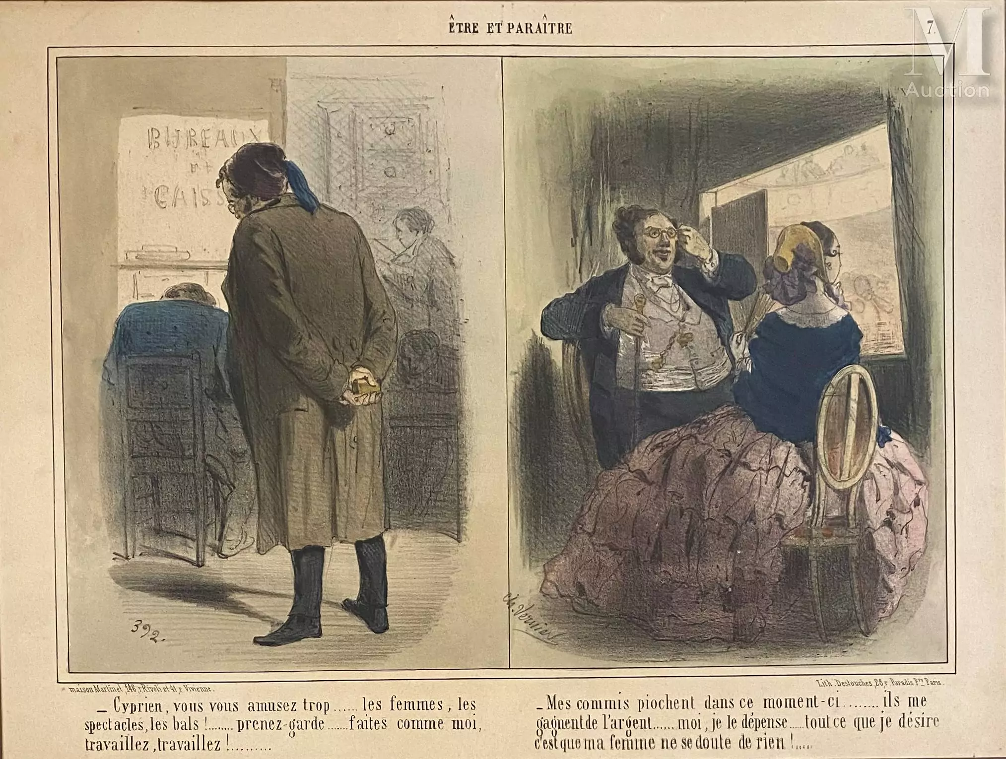 Charles VERNIER (Paris 1813 - Versailles 1892) - Lot 544 - enchères