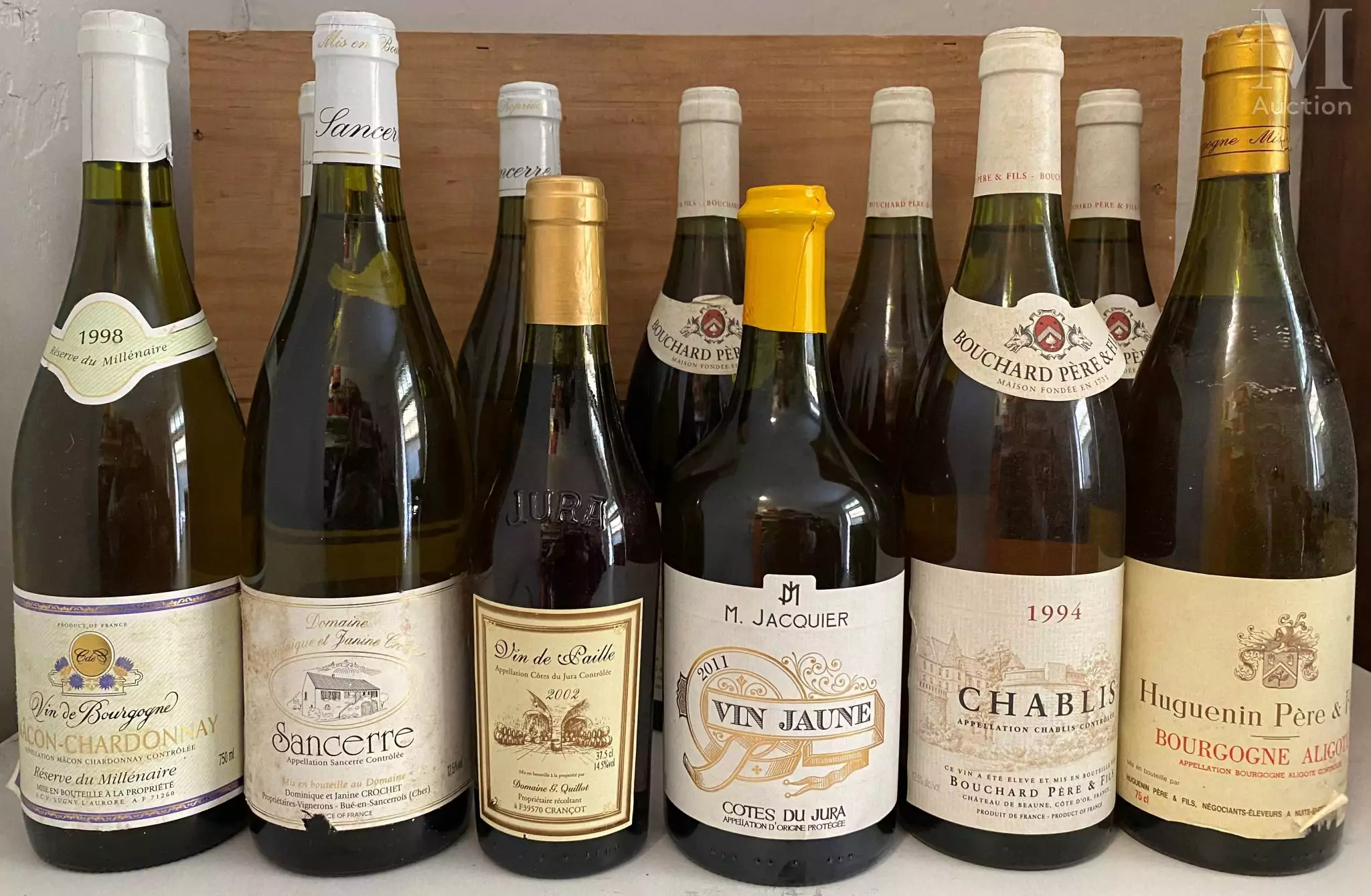 DIVERS dont Sancerre, Vin jaune… - Lot 52 - enchères