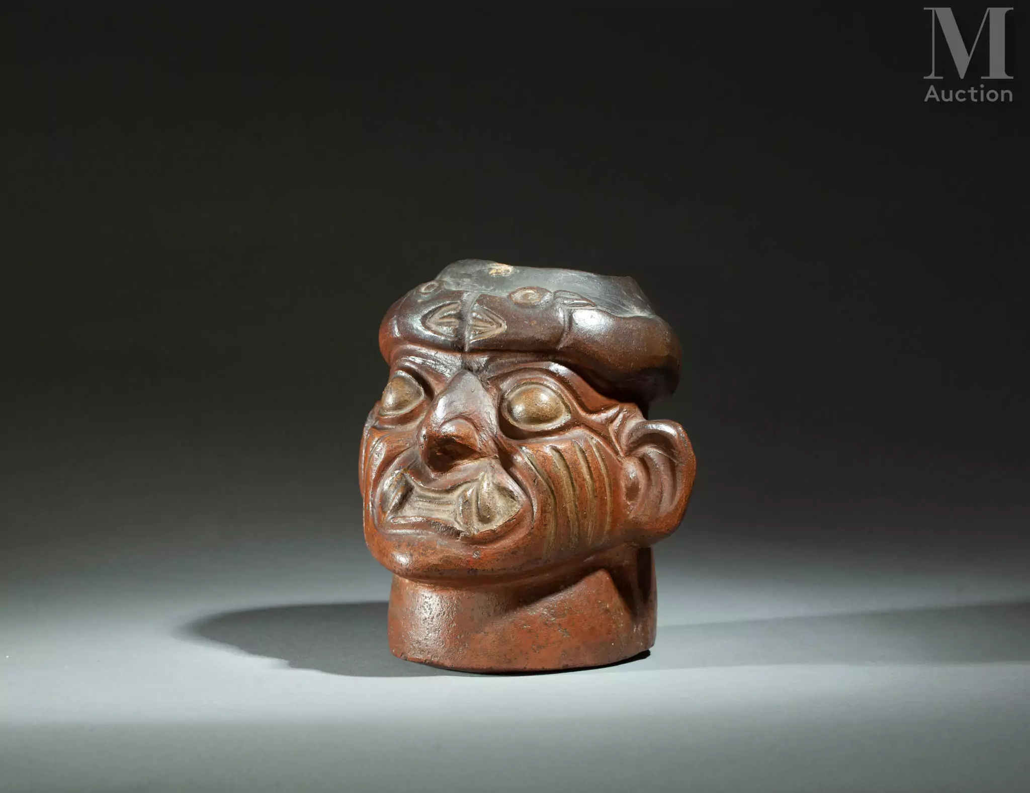 Vase portrait (Mochica) - Lot 275 - enchères