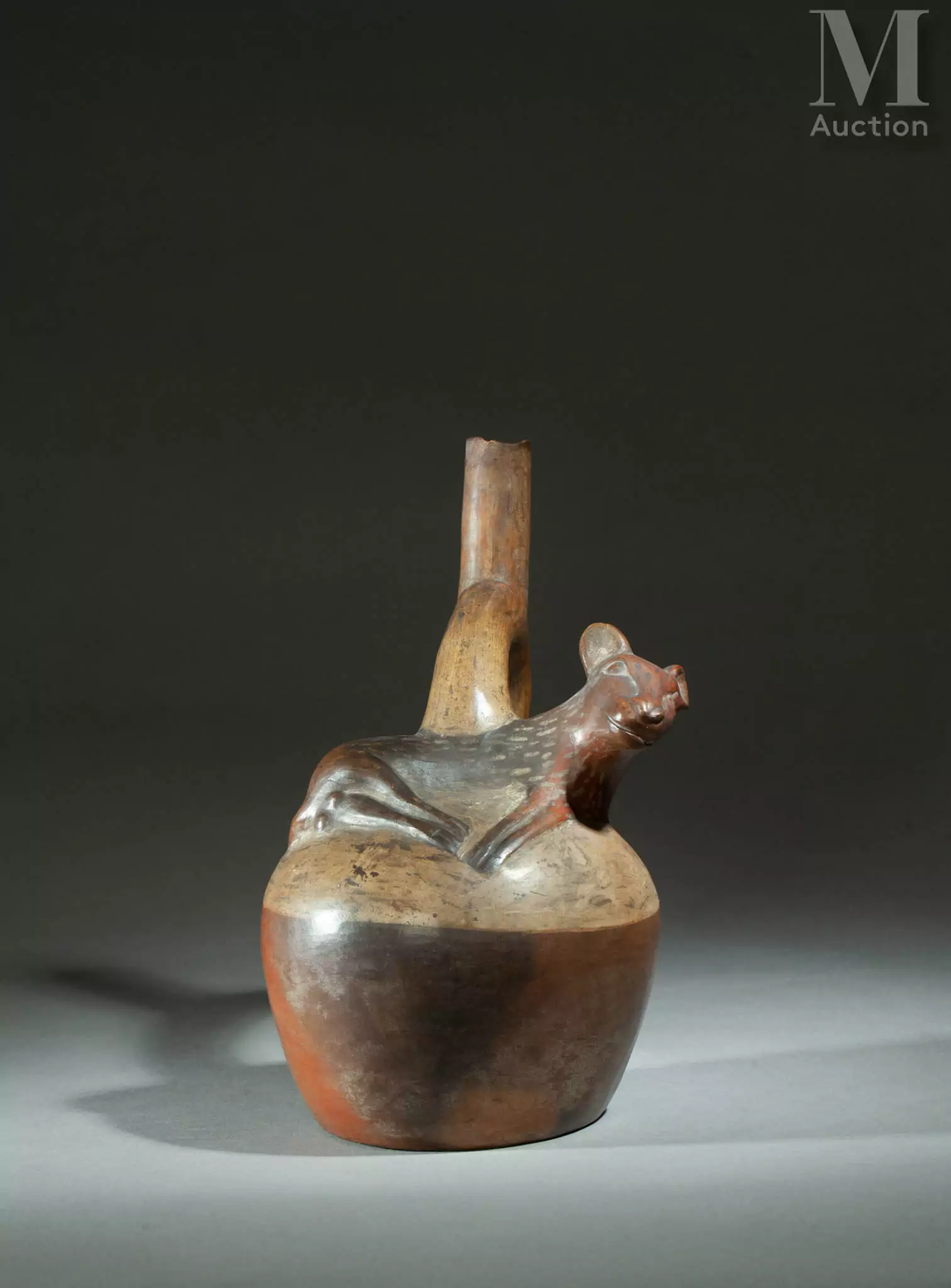 Vase étrier (Mochica) - Lot 312 - enchères