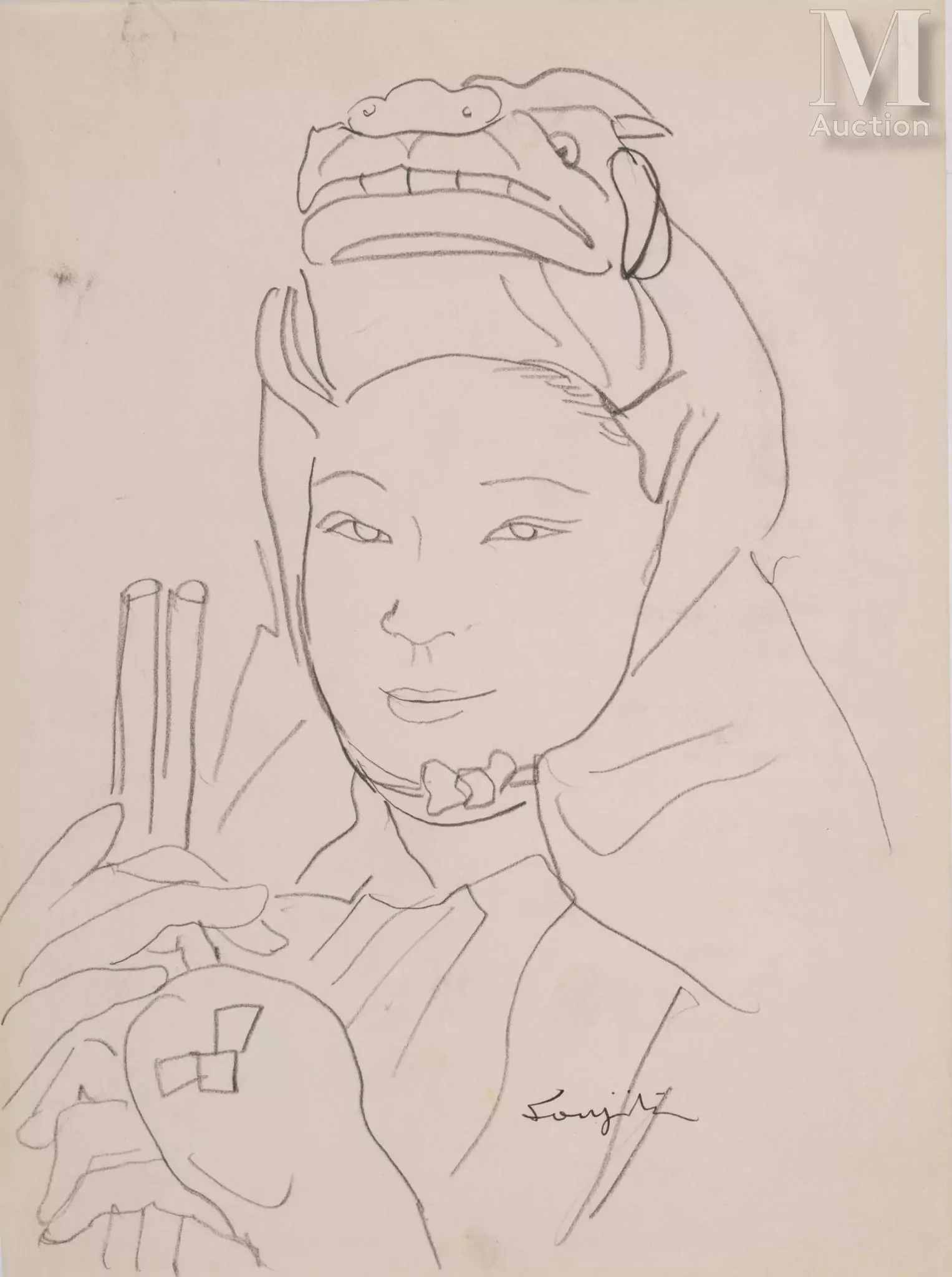 Leonard Tsuguharu FOUJITA (Tokyo 1886 - Zurich 1968) - Lot 73 - enchères