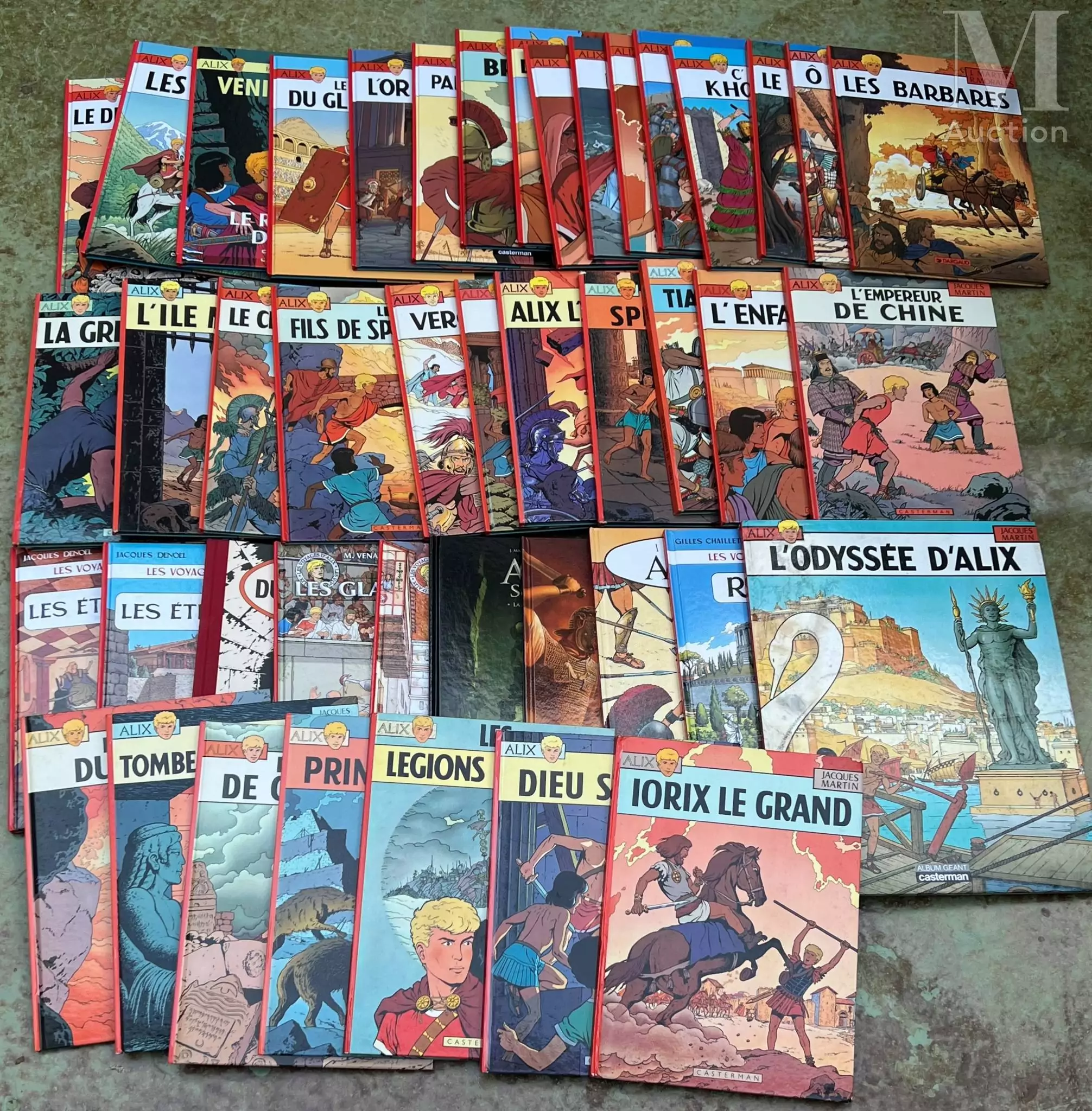 BD - ALIX, JACQUES MARTIN - Lot 81 - enchères