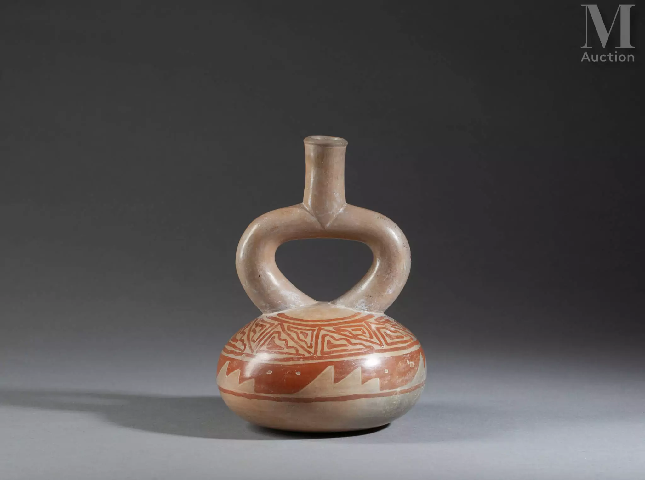 Vase étrier (Mochica) - Lot 267 - enchères