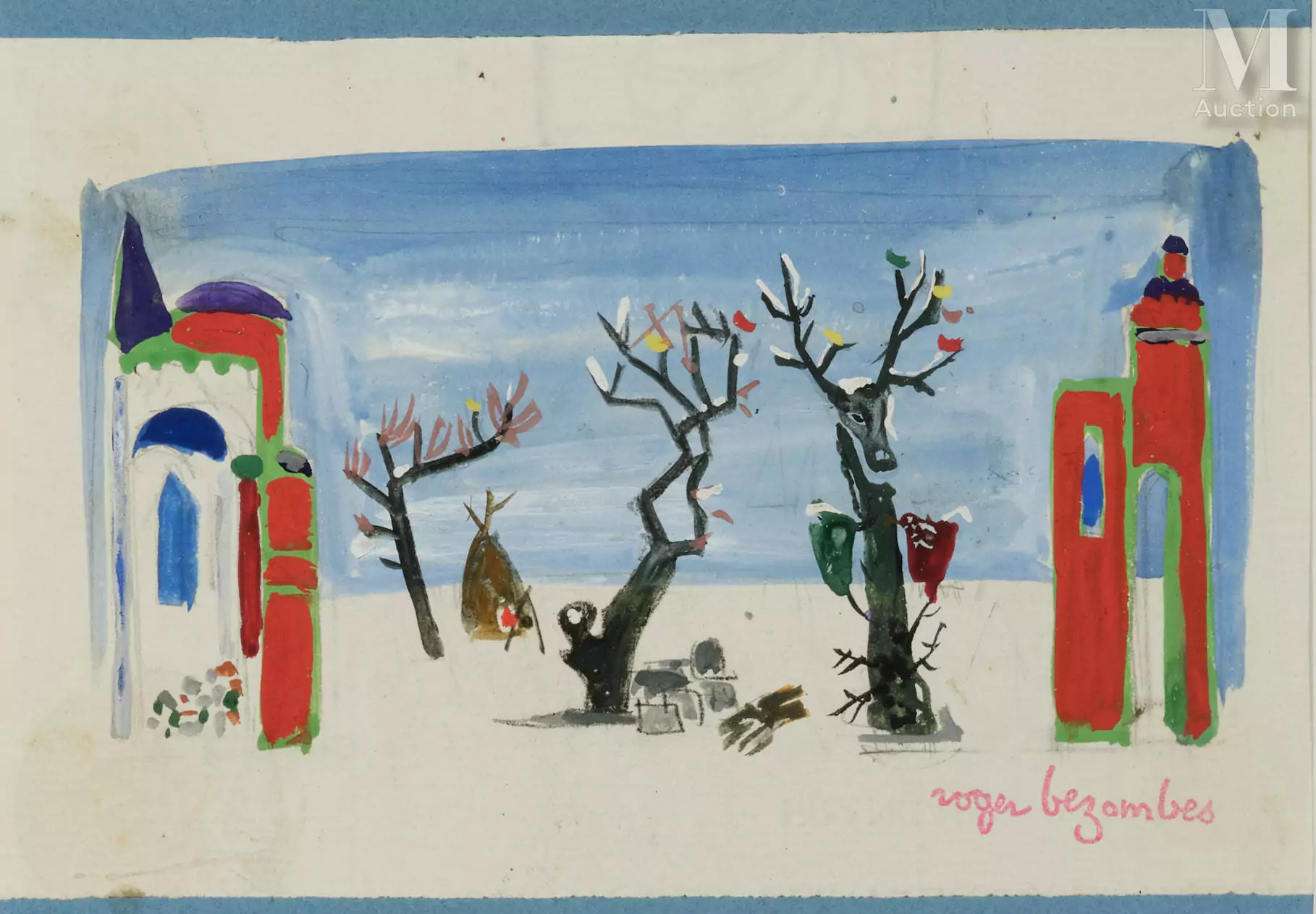 Roger BEZOMBES (Paris 1913-1994) - Lot 621 - enchères