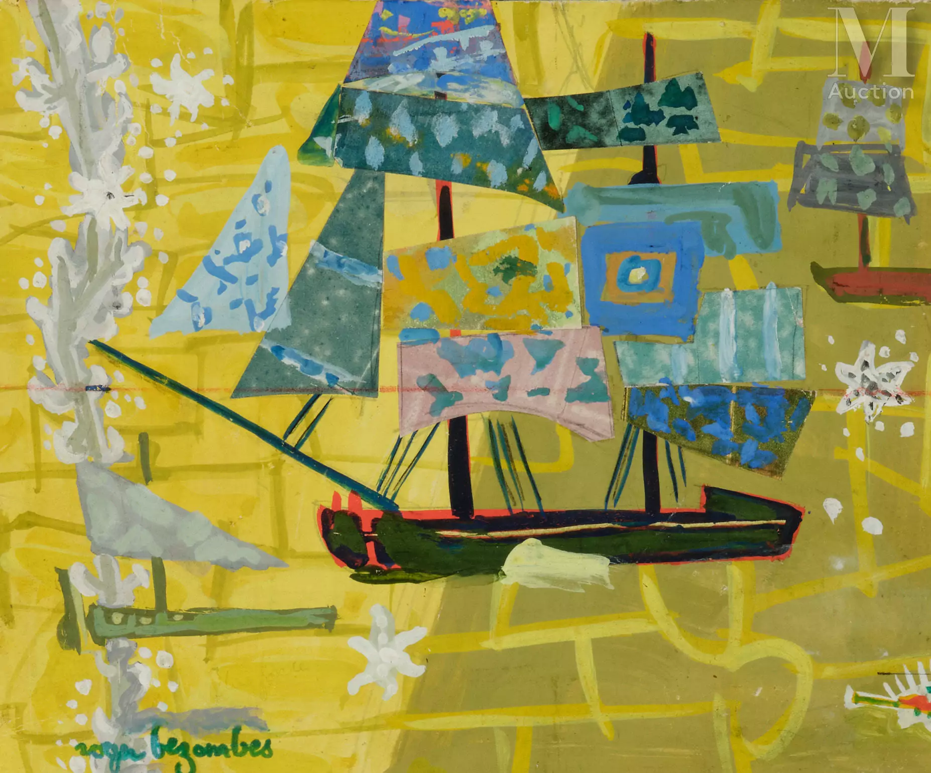 Roger BEZOMBES (Paris 1913-1994) - Lot 613 - enchères