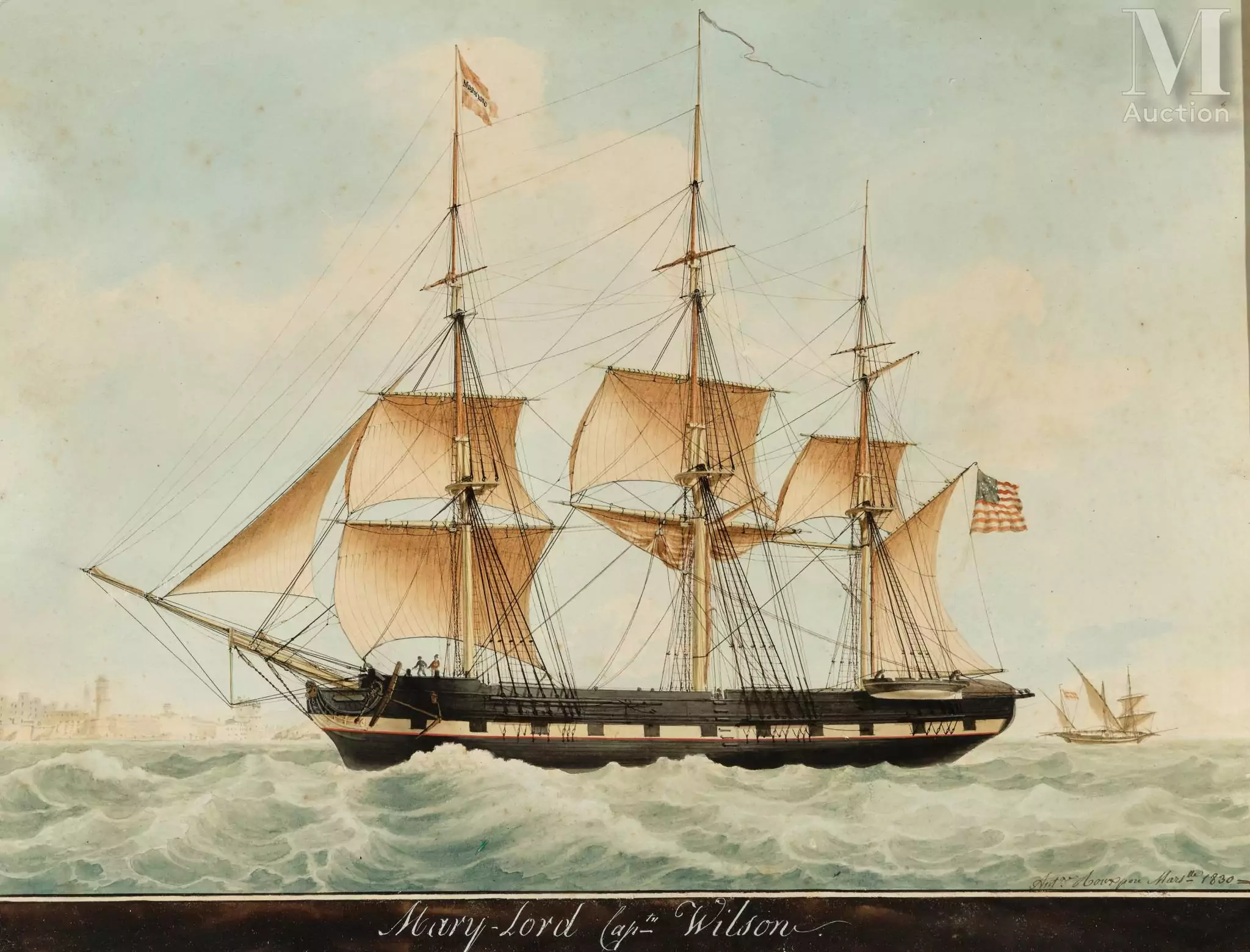 Antoine Roux père (1765 Marseille - 1835 Marseille) - Lot 73 - enchères