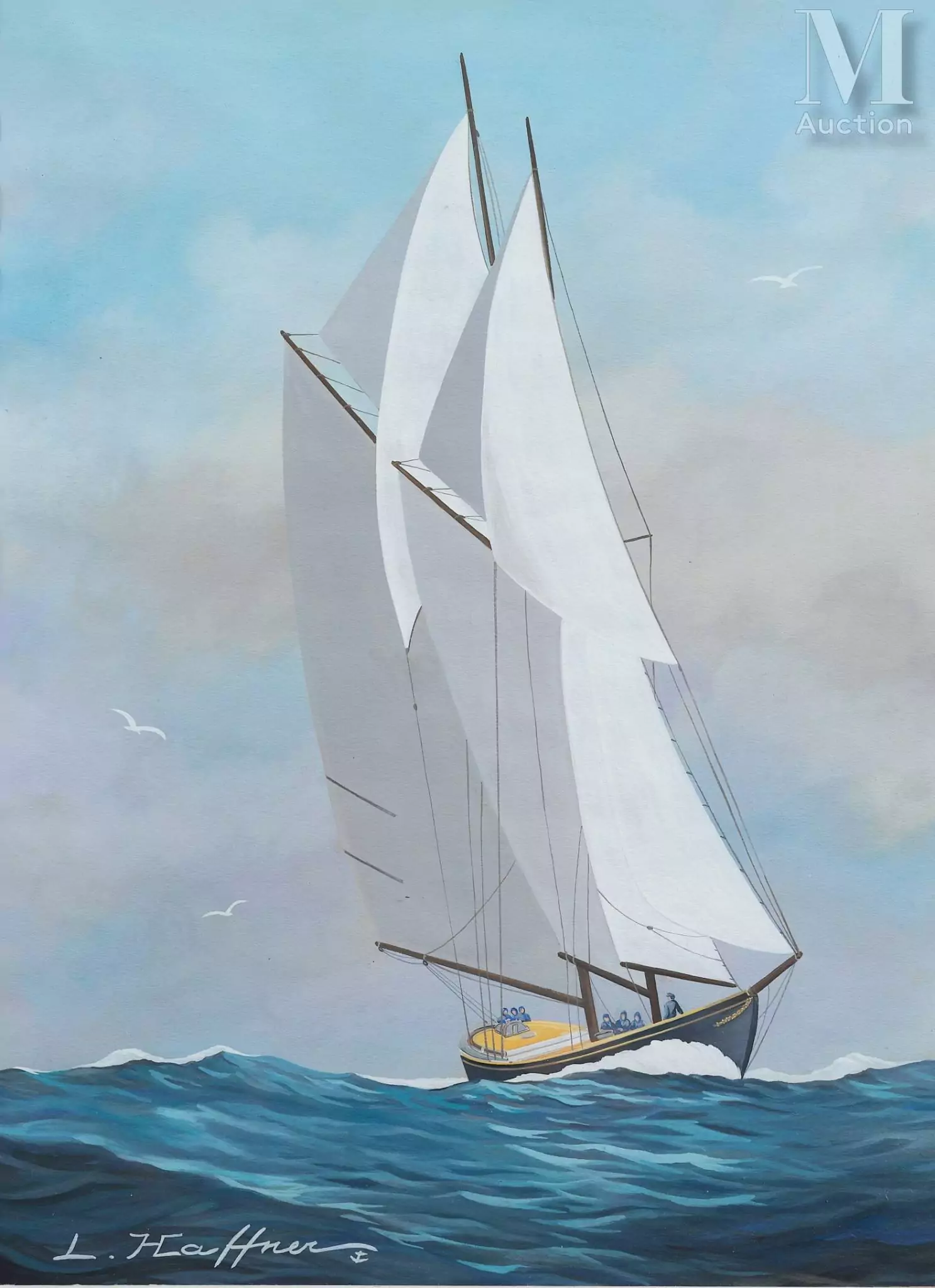 Leon Haffner (1881-1972) - Lot 124 - enchères