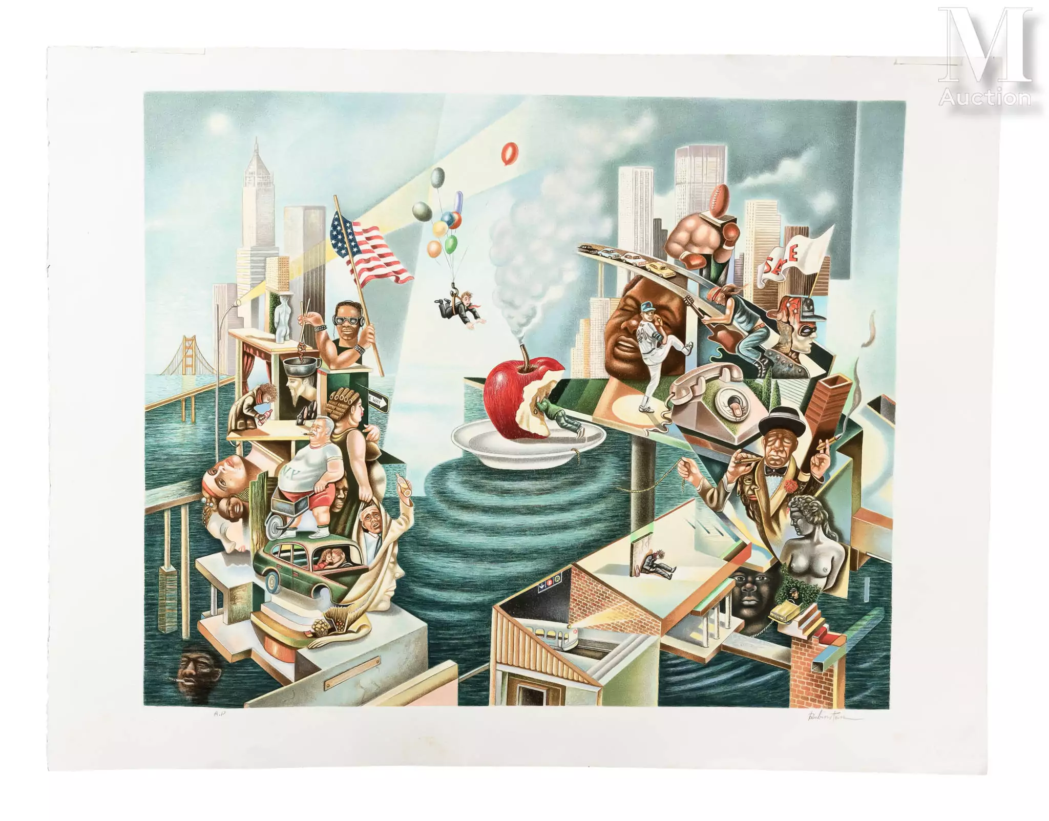 Israel RUBINSTEIN (1944) - Lot 367 - enchères