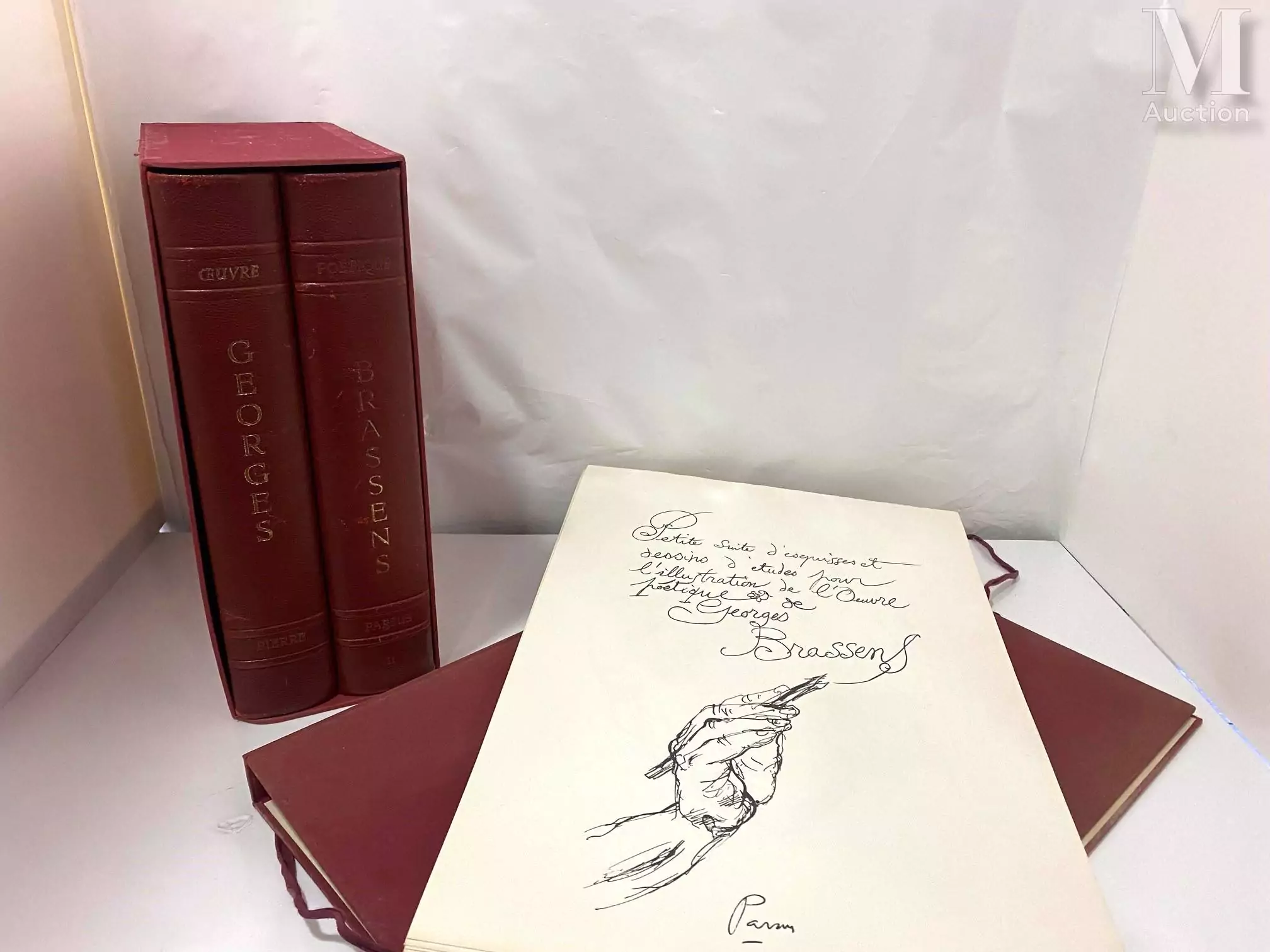 PARSUS (Pierre) & BRASSENS (Georges) - Lot 235 - enchères