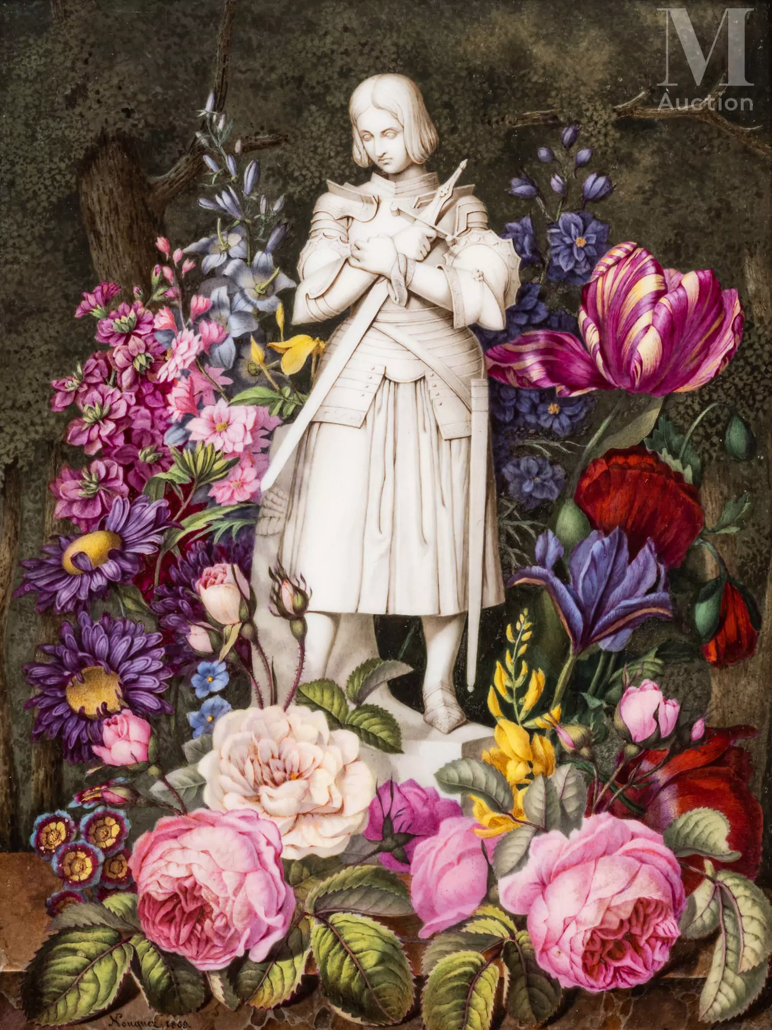 Edouard Pierre Jean Louis NOUGUEZ (actif 1844-1869) - Lot 193 - enchères