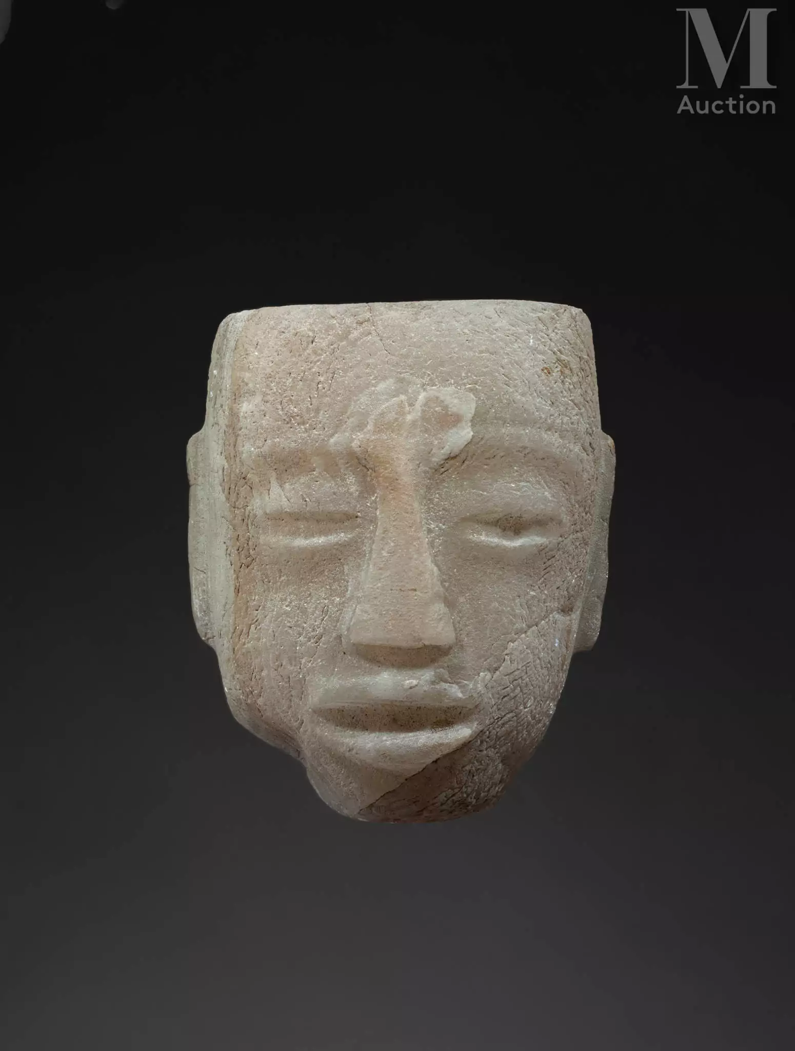 - Masque portrait - Lot 149 - enchères