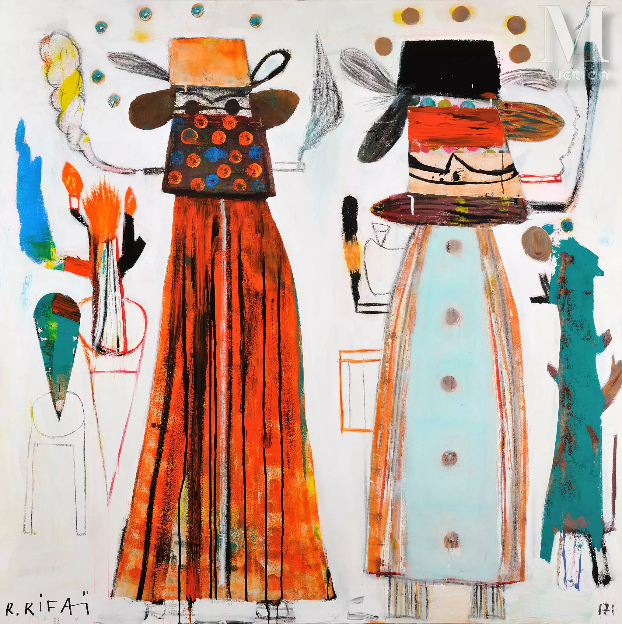 Raouf Rifai (Liban, 1954) - Lot 75 - enchères