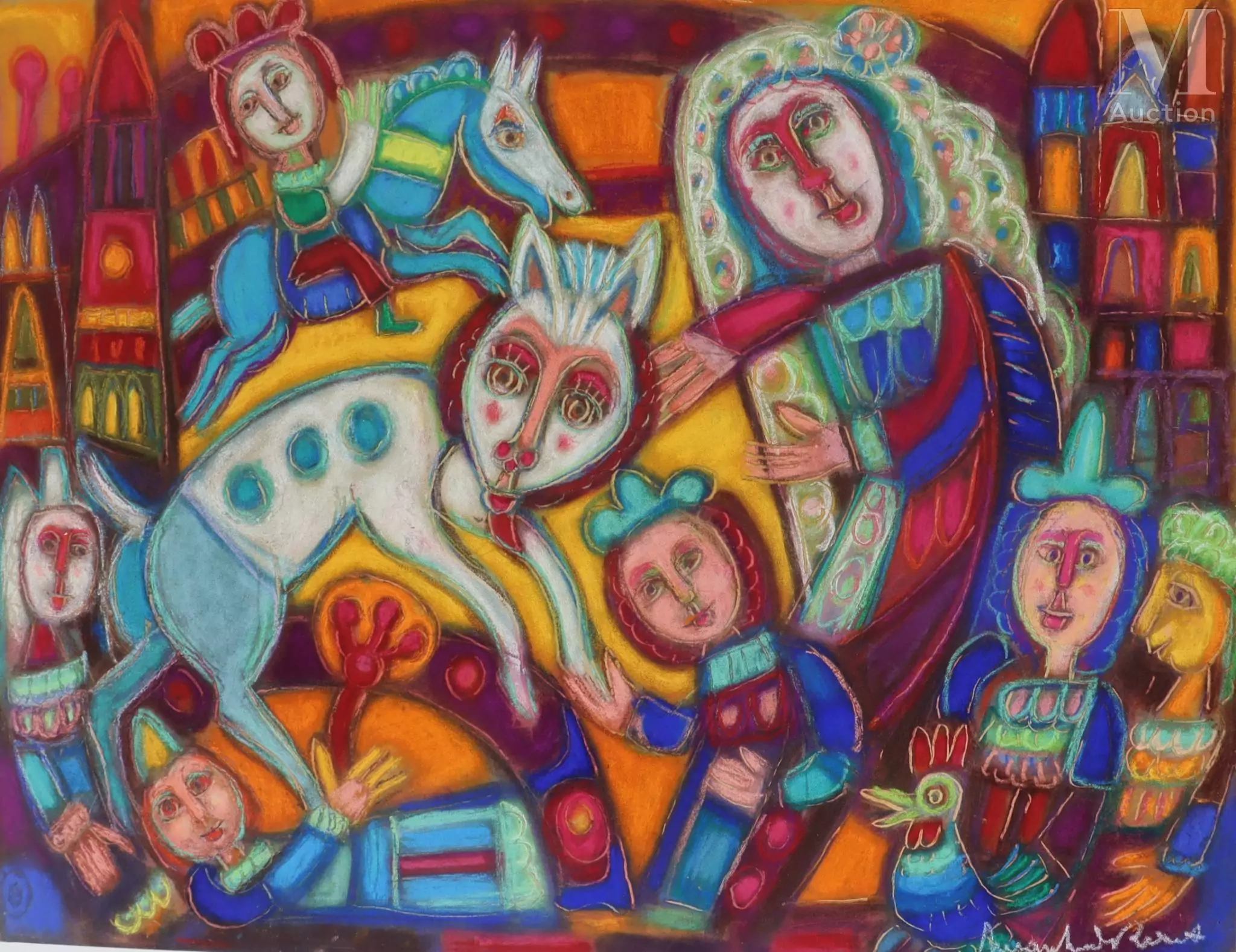 Louis MARCHAND DES RAUX (1902-2000) - Lot 132 - enchères