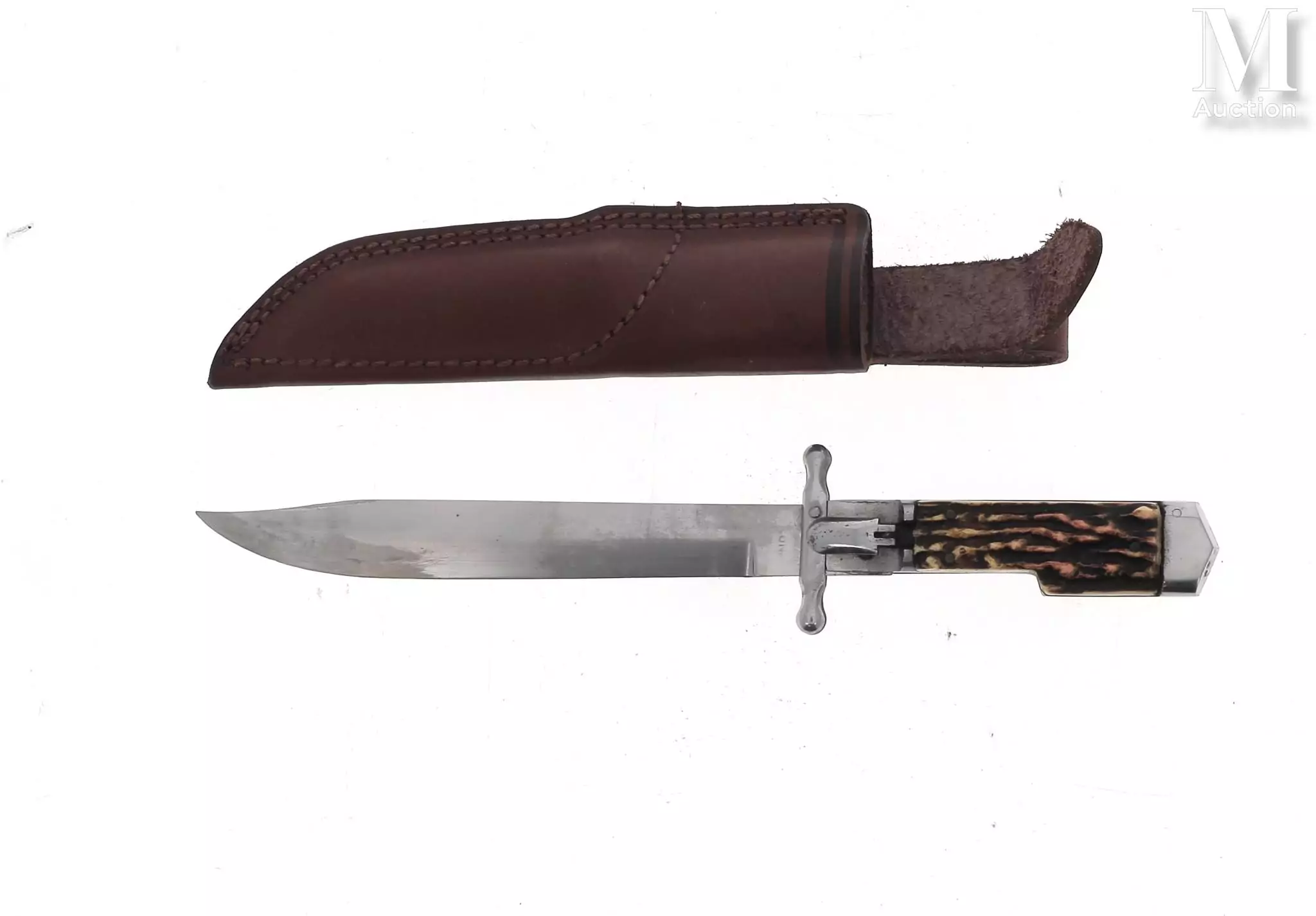 Dague de chasse pliante à la d'Estaing - Lot 318 - enchères