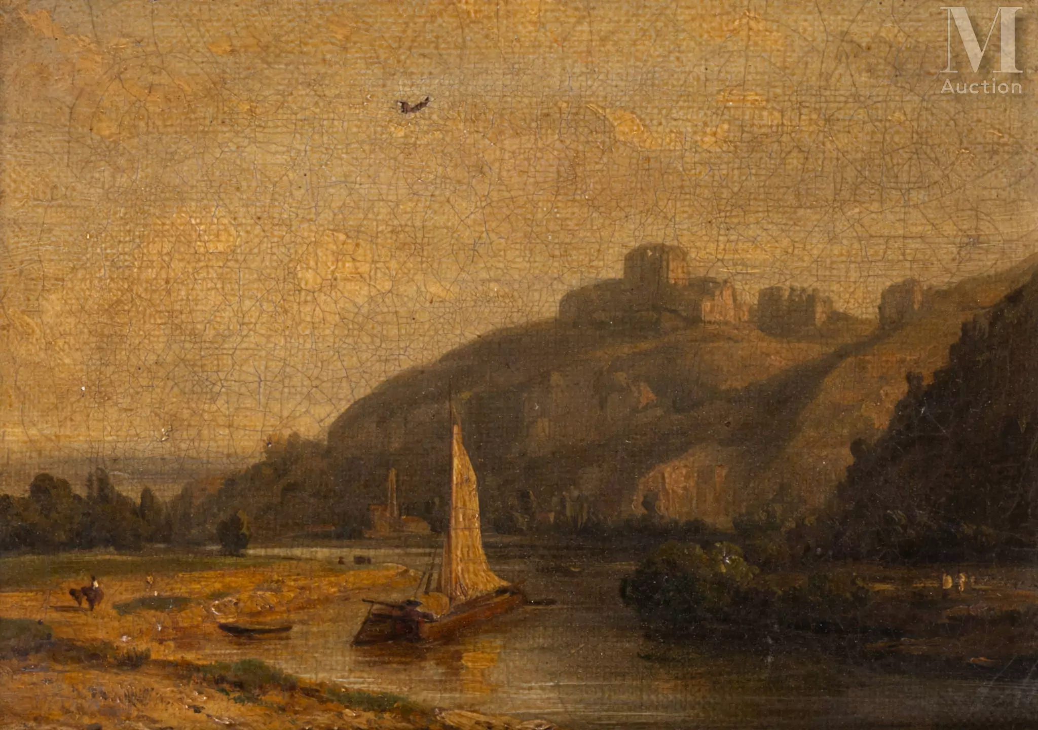 Léon FLEURY (Paris 1804 - 1858) - Lot 263 - enchères