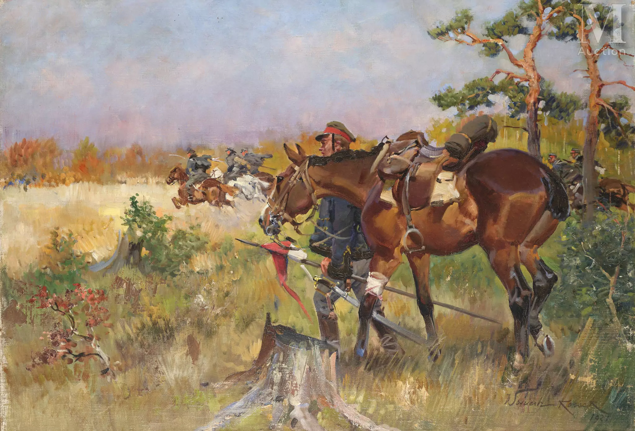 Wojciech VON KOSSAK (1857-1942) - Lot 6 - enchères