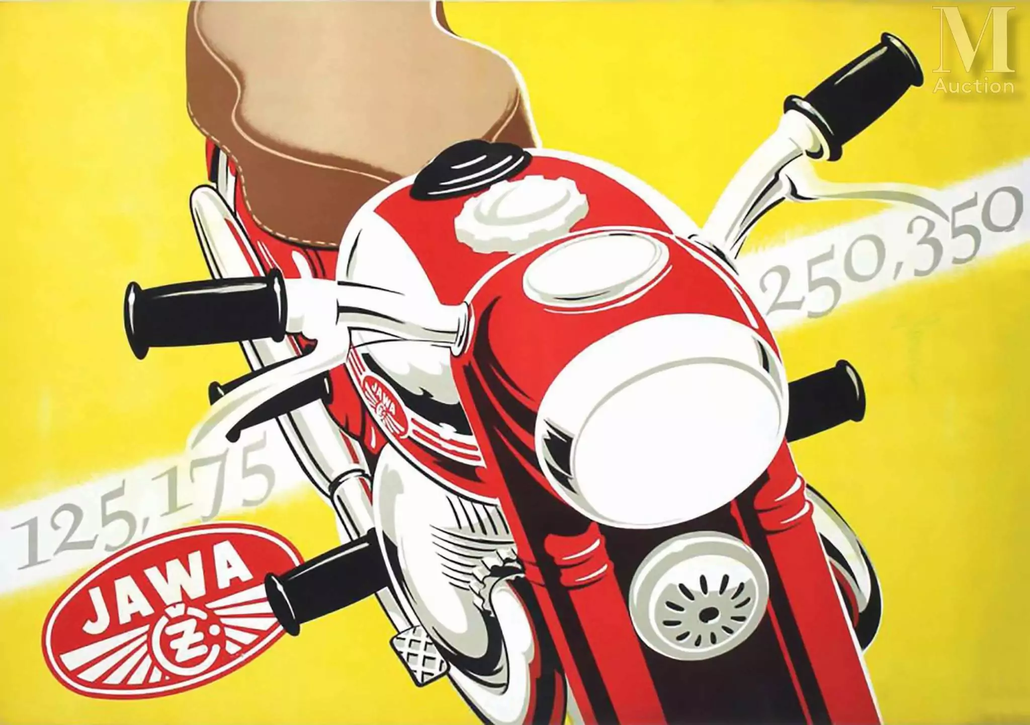 Jawa 125, 175, 250, 350 Rare - Lot 833 - enchères