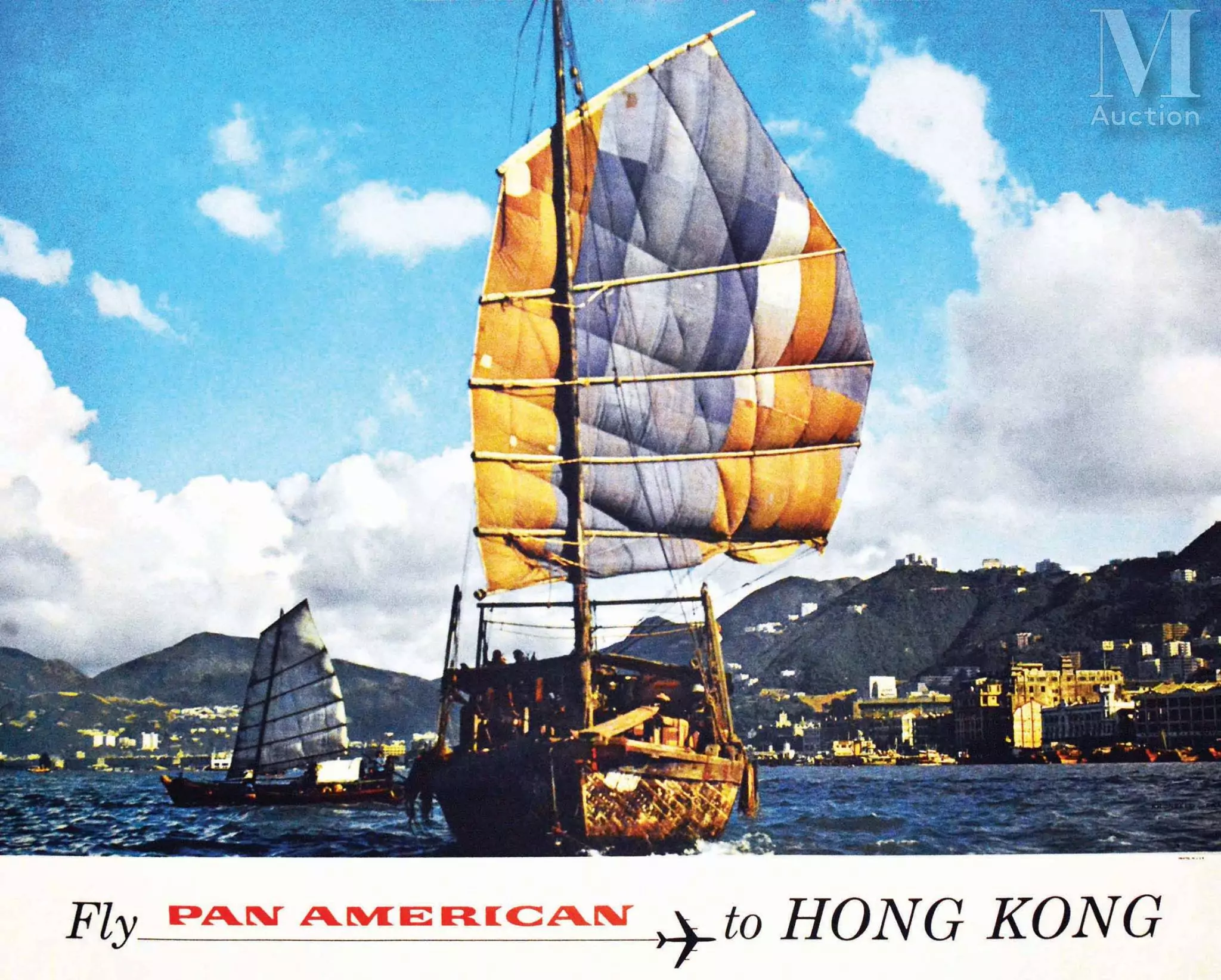 Fly Pan American to Hong Kong - Lot 438 - enchères
