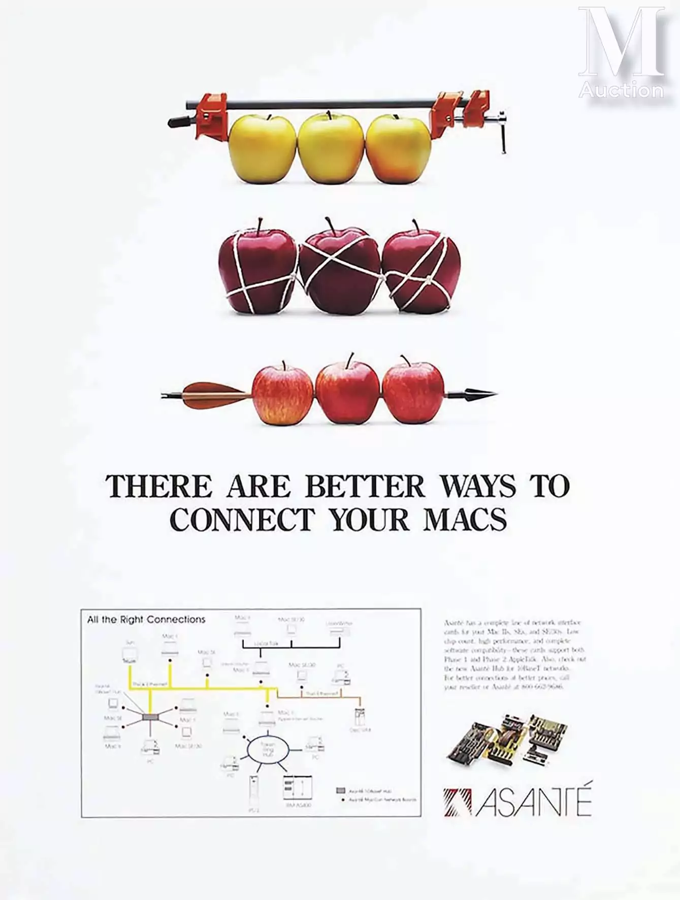 Apple There are better ways to connect your Mac Asante - Lot 225 - enchères