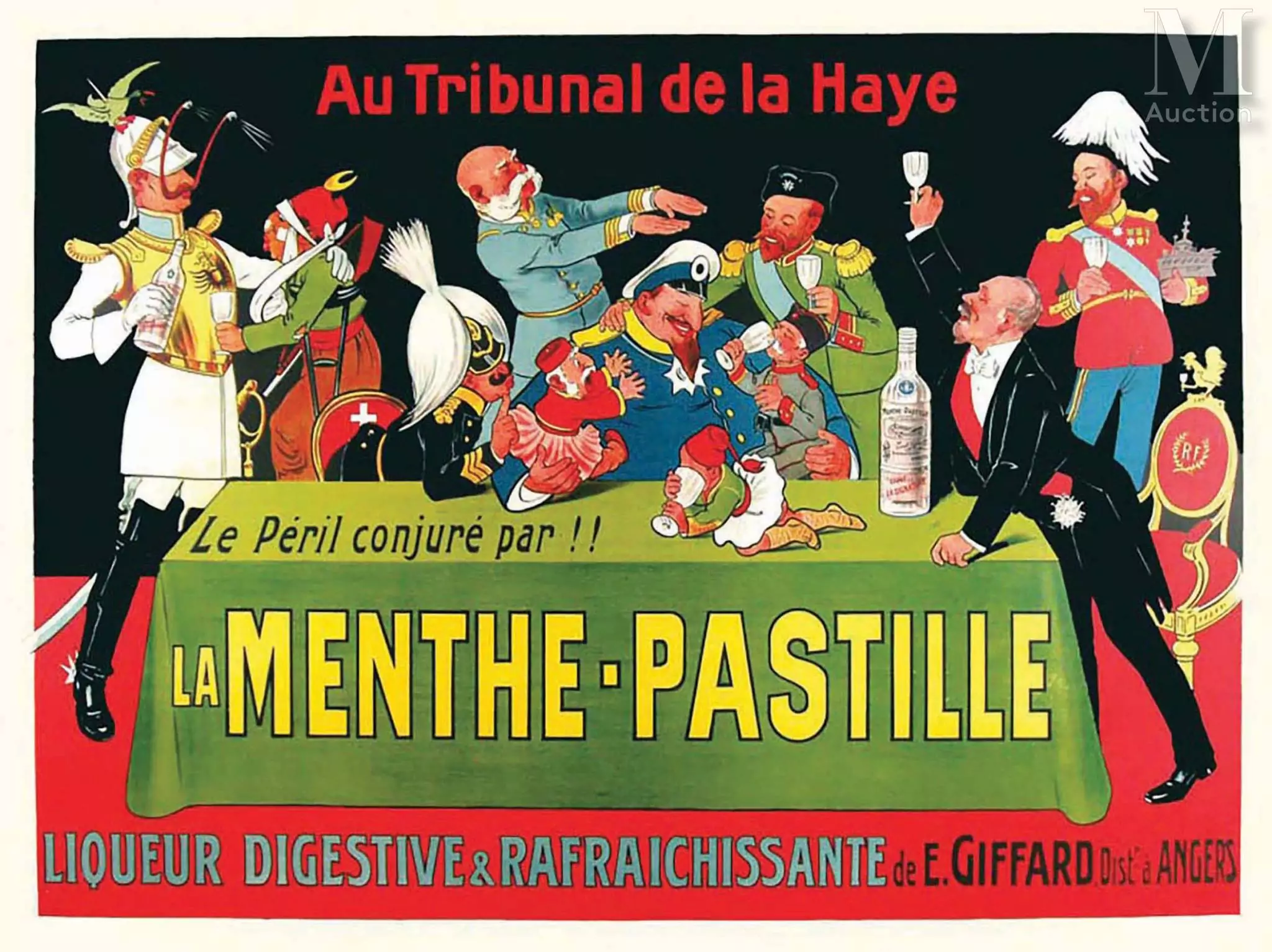 La Menthe Pastille - Au Tribunal de la Haye Le Péril conjuré ! E ...