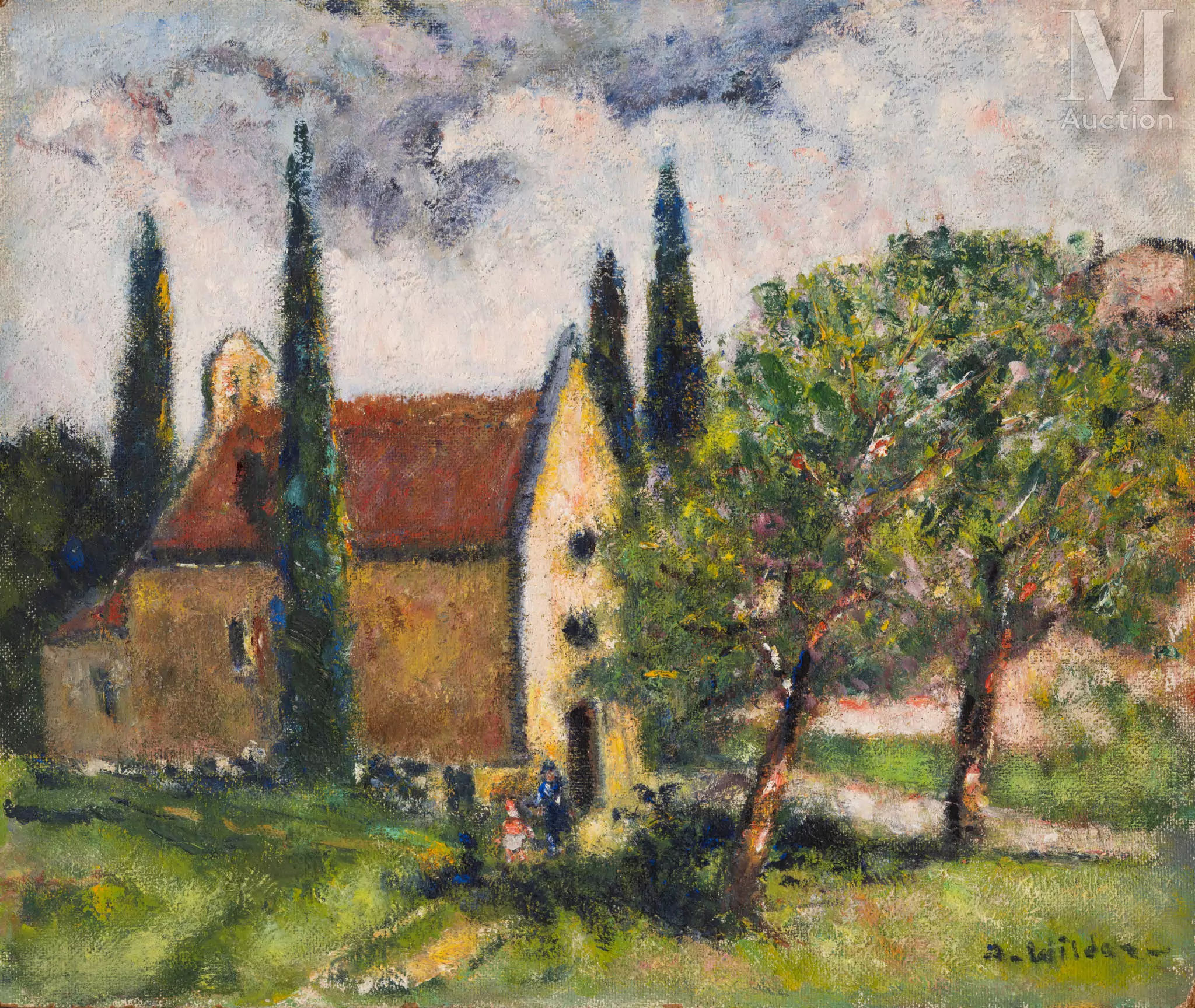 André WILDER (Paris 1871 - Antibes 1965) - Lot 367 - enchères