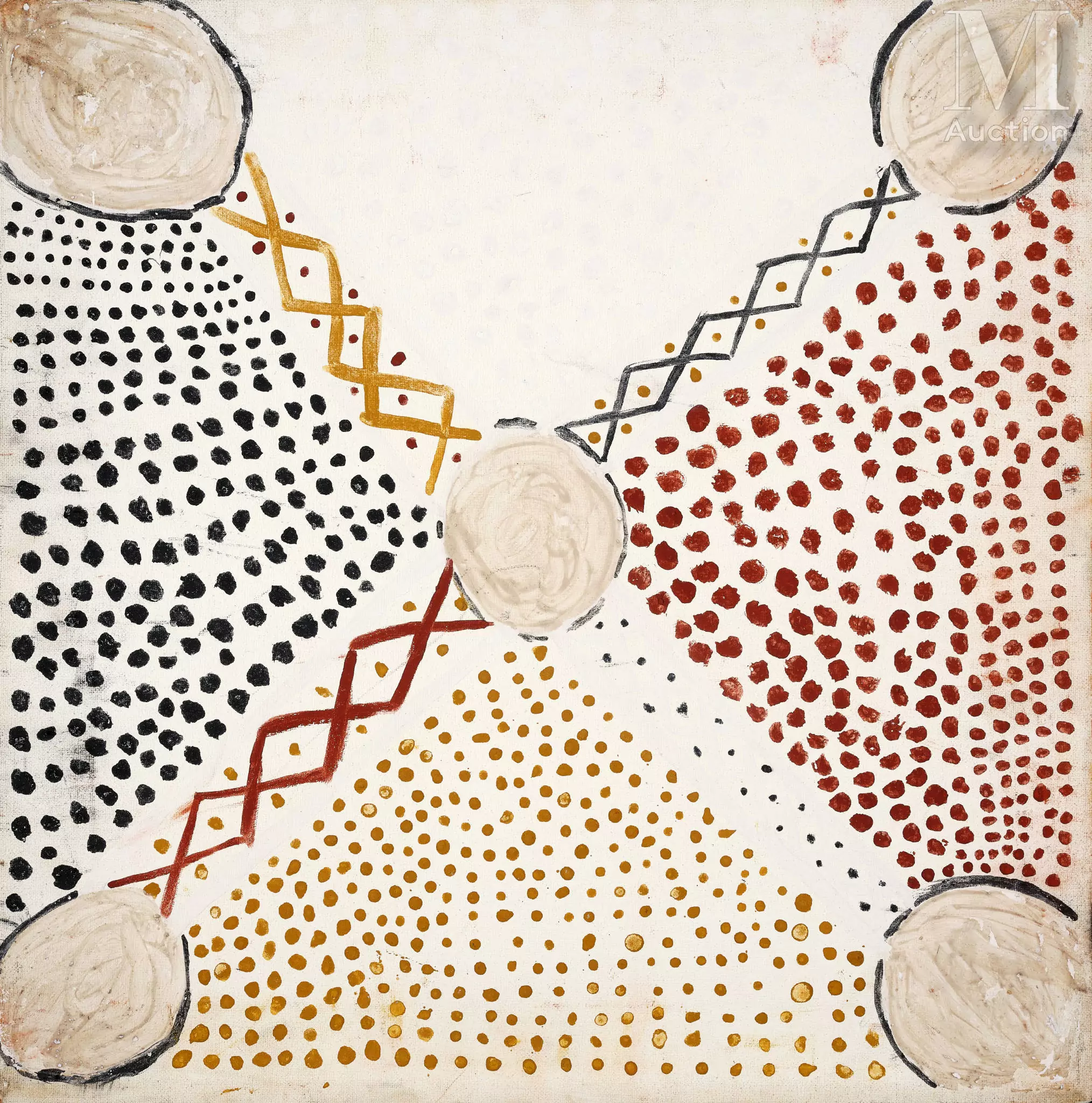 Delilah Freddy Puruntatameri (1968 - ) - Lot 169 - enchères