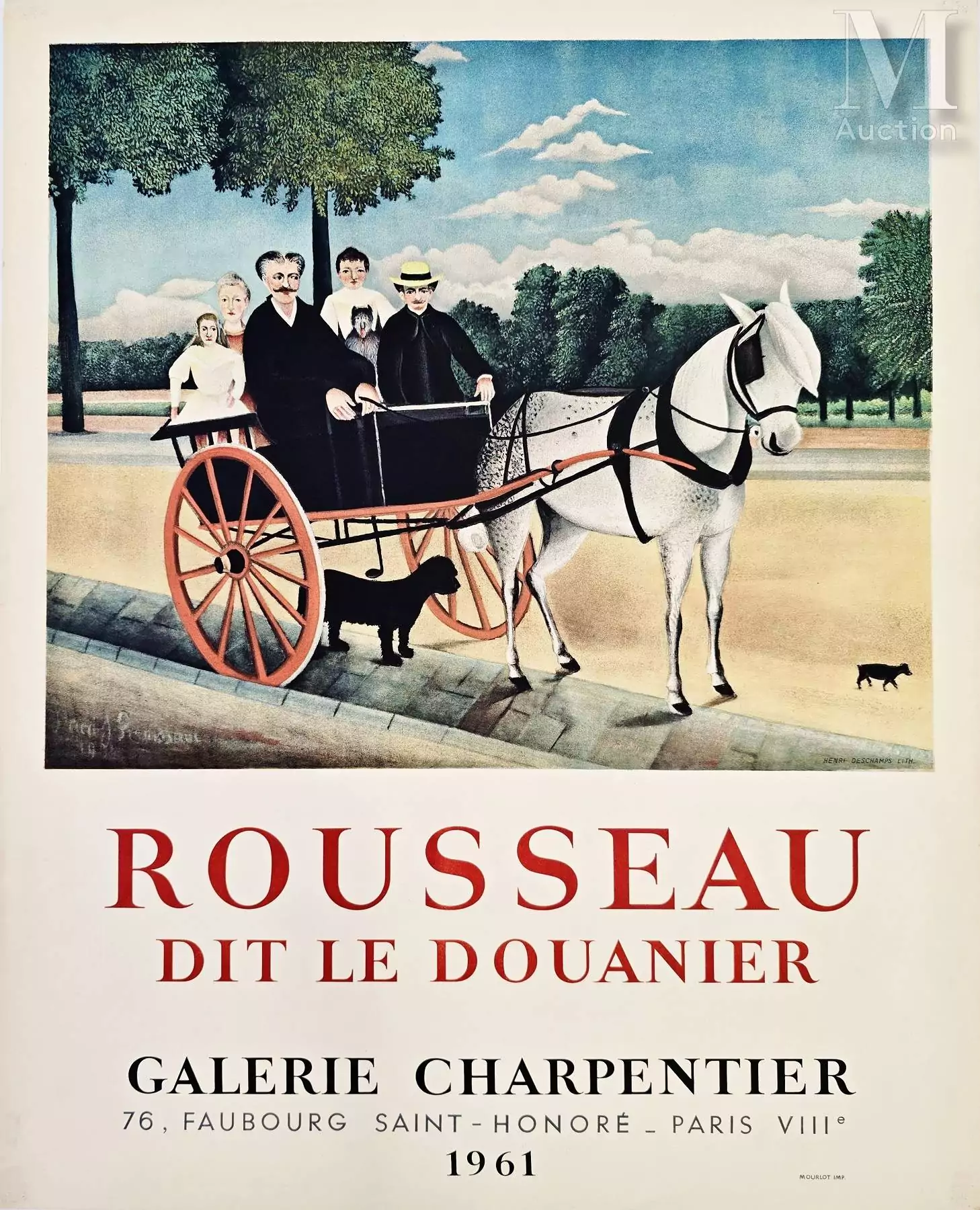 Henri ROUSSEAU - Le Douanier Rousseau (d’après) (1844 – 1910): La ...