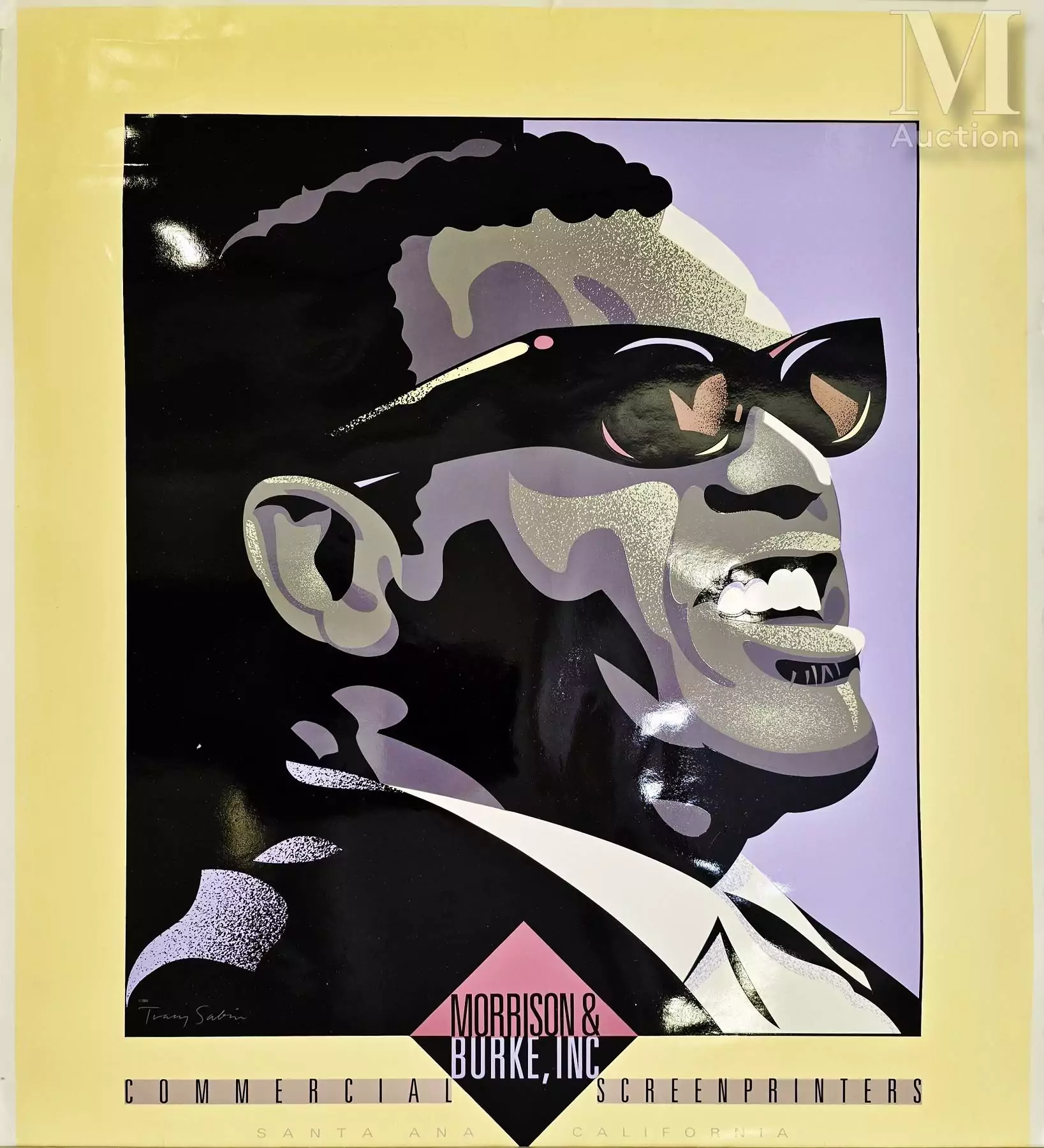 Tracy SABIN (1948): John Lennon – Ray Charles. - Lot 314 - enchères