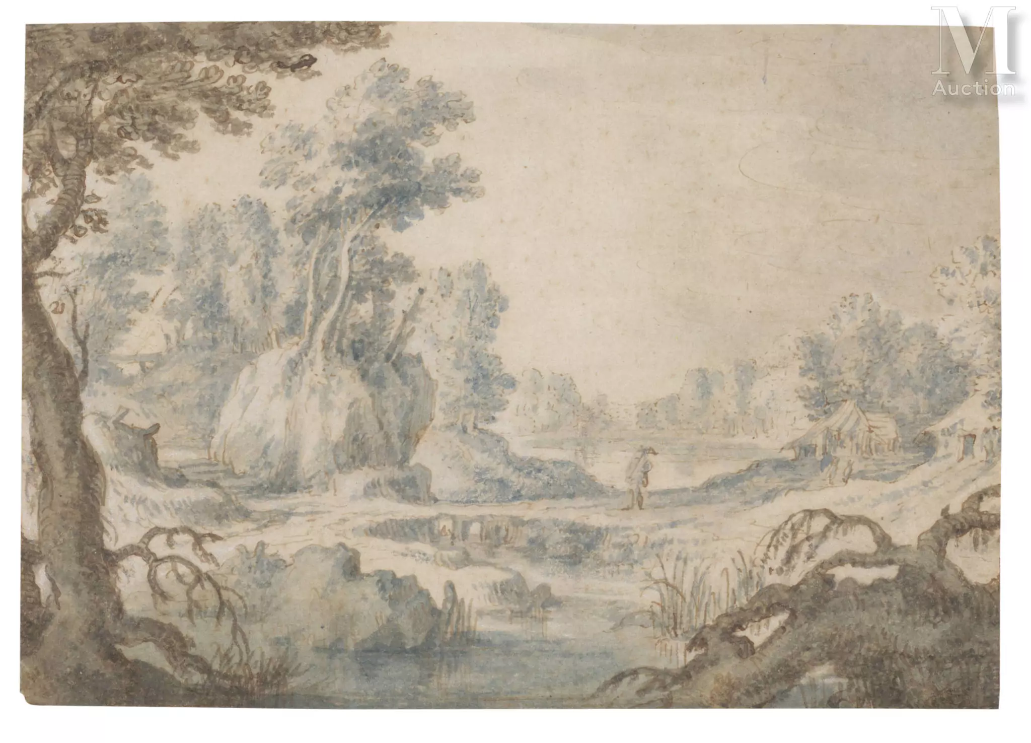 Attribué à Isaac MAJOR (Francfort-sur-le-Main 1576 - Vienne 1630) - Lot ...