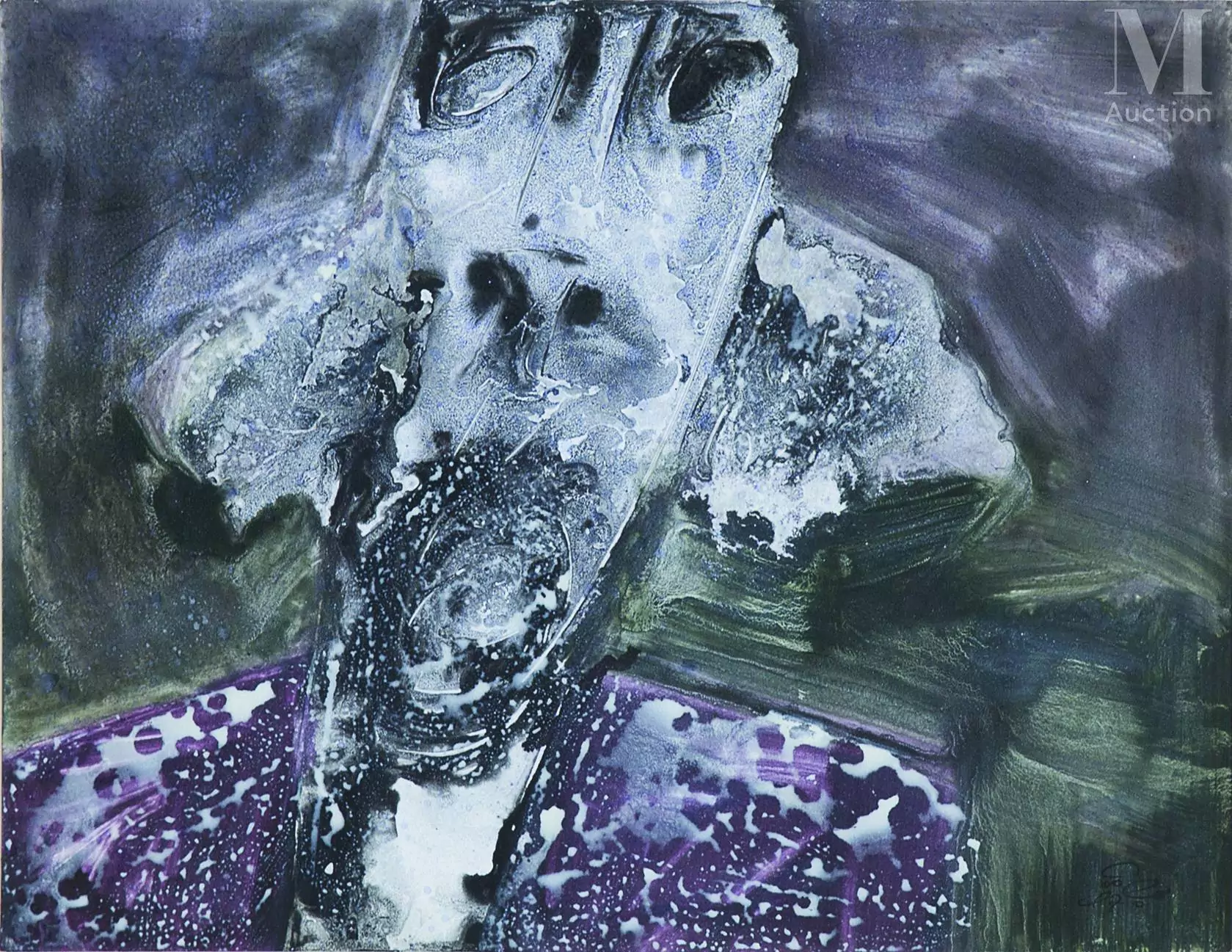 BOUCHAÏB HABBOULI (1945) - Lot 96 - enchères