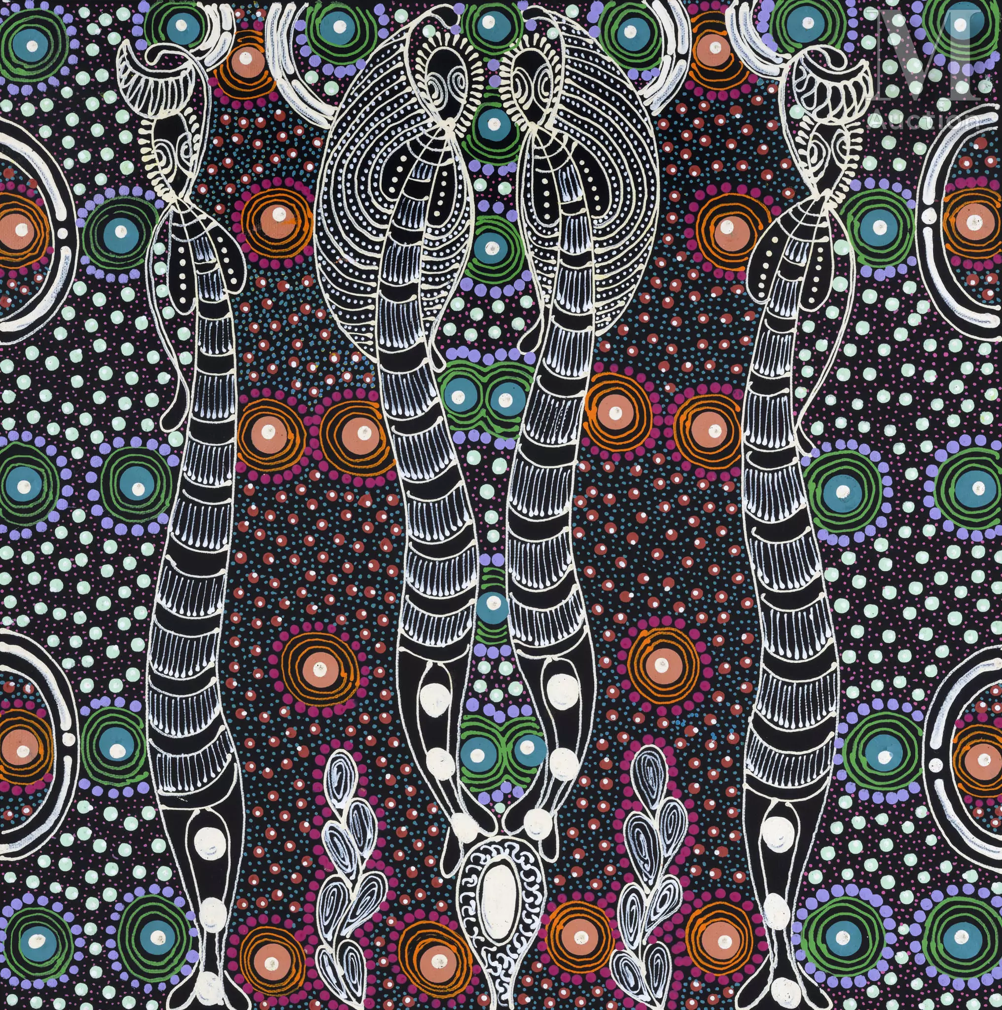 Colleen Wallace Nungurrayi (c. 1973 - ) - Lot 17 - enchères