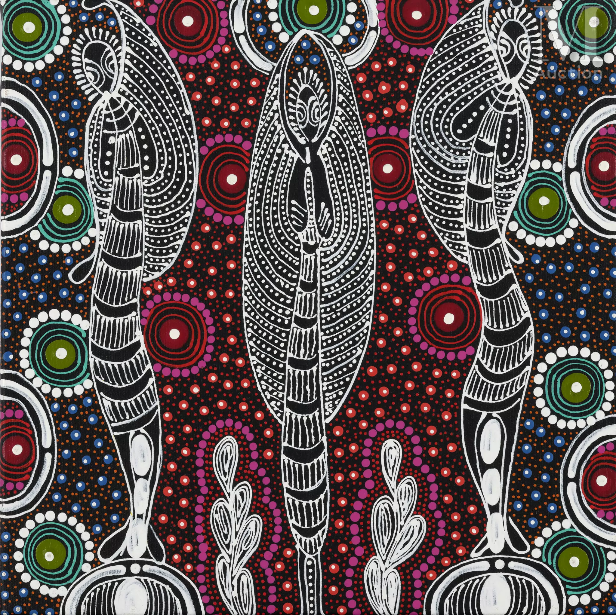 Colleen Wallace Nungurrayi (c. 1973 - ) - Lot 6 - enchères