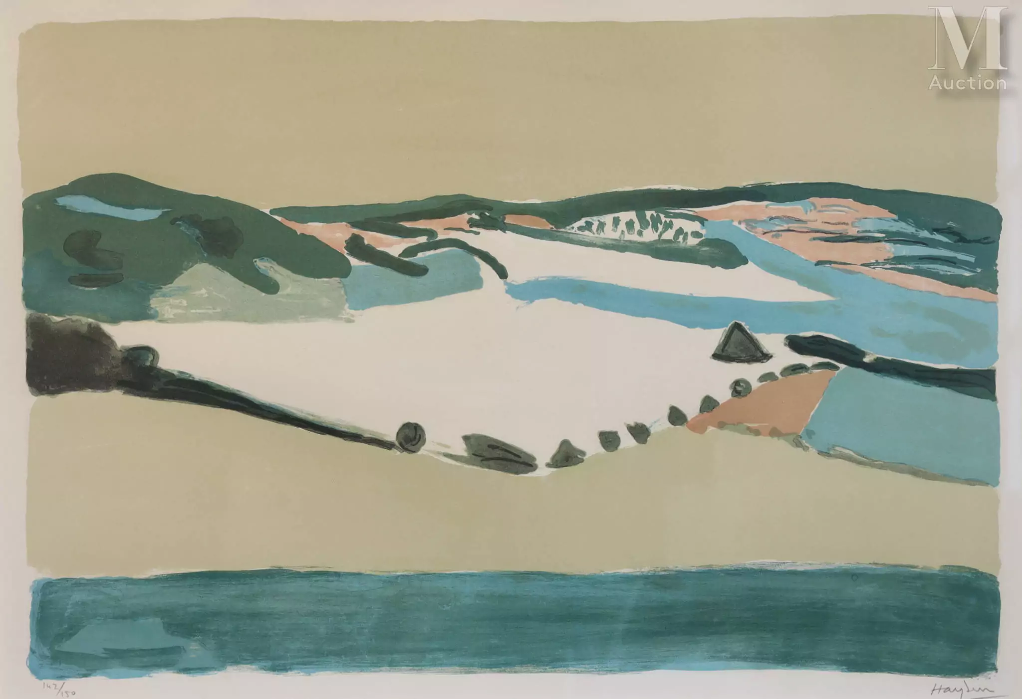 Henri HAYDEN (1883-1970) Lithographie - Lot 196 - enchères