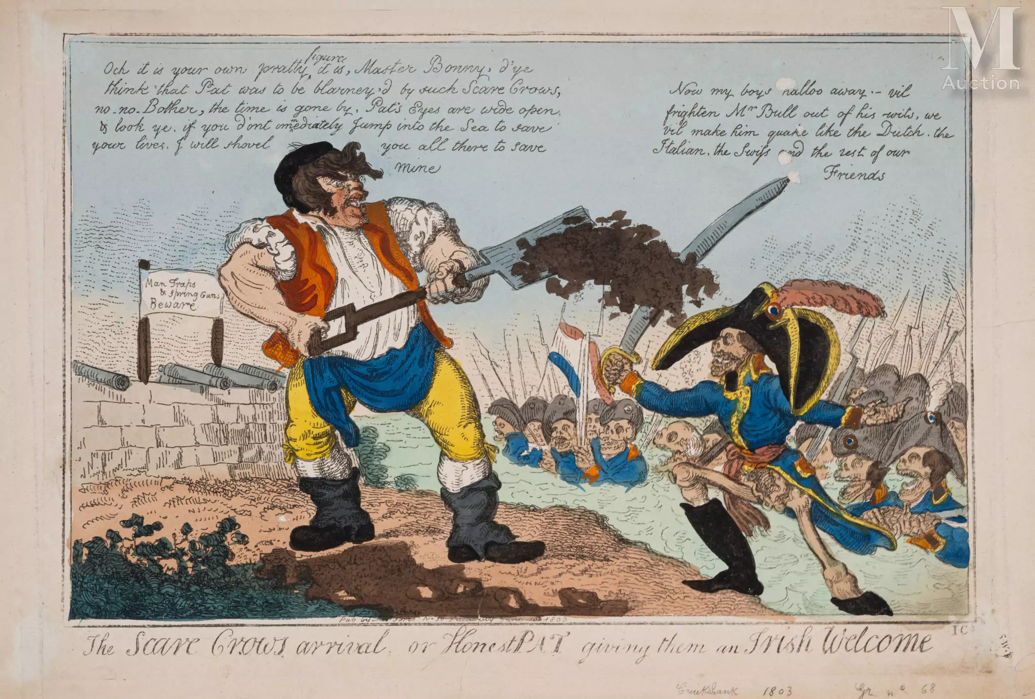 Isaac CRUIKSHANK (1764-1811), graveur - Lot 172 - enchères