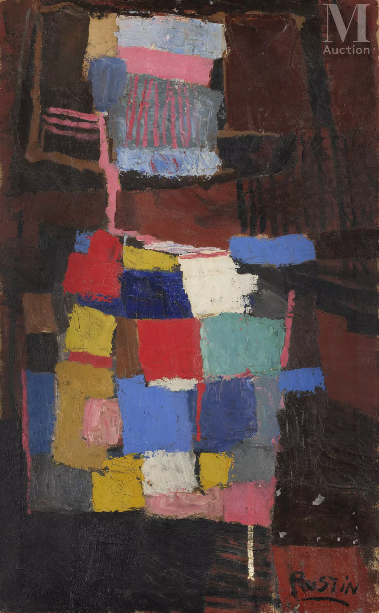 Jean RUSTIN (1928-2013) - Lot 37 - enchères