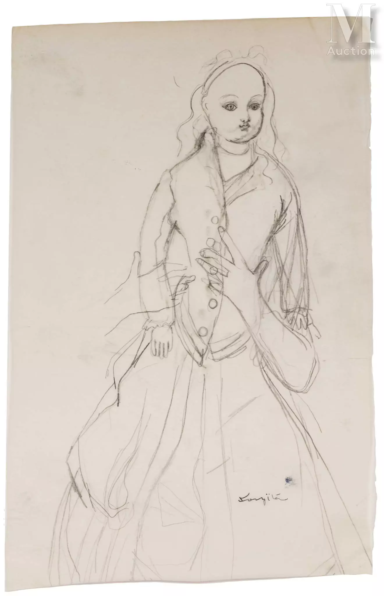 Leonard Tsuguharu FOUJITA (Tokyo 1886 - Zurich 1968) - Lot 111 - enchères