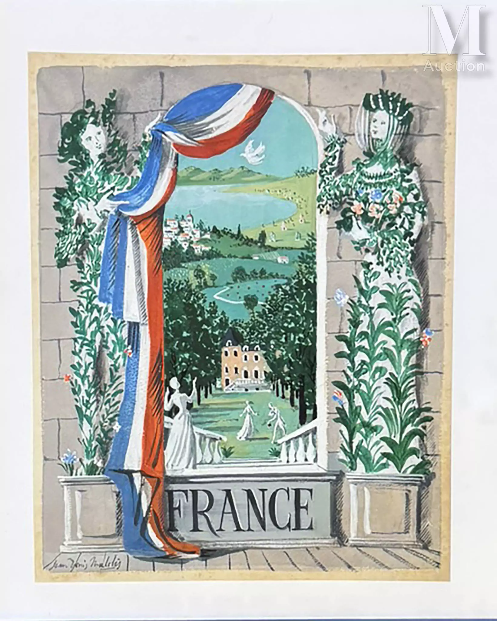 MALCLES JEAN DENIS - Lot 8 - enchères