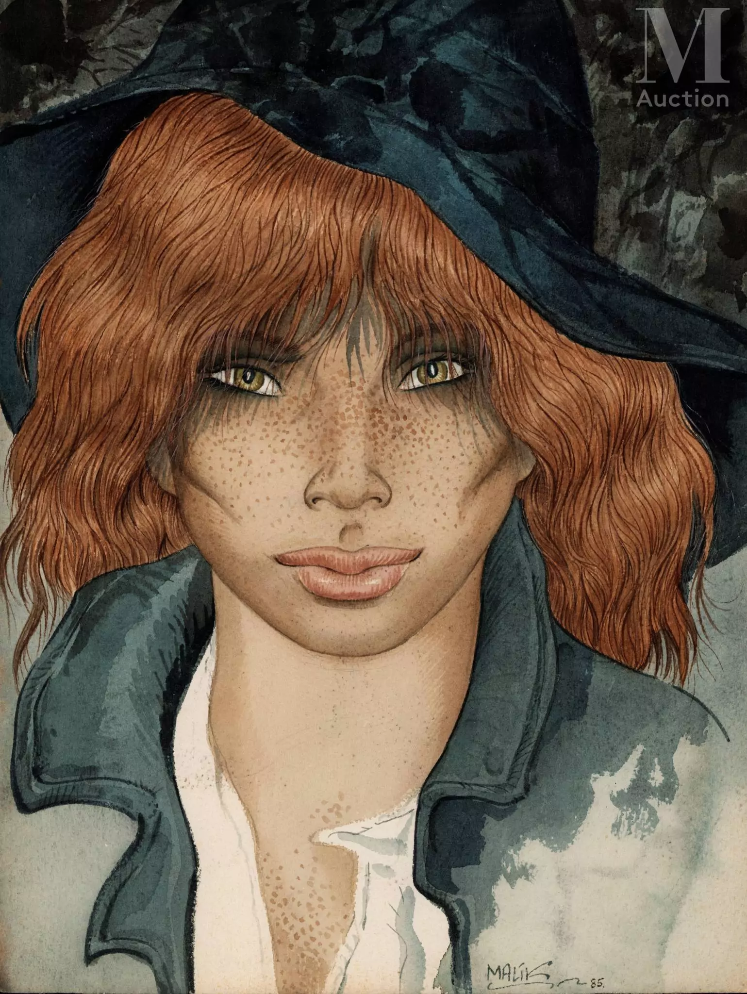 Malik, illustration - Lot 255 - enchères