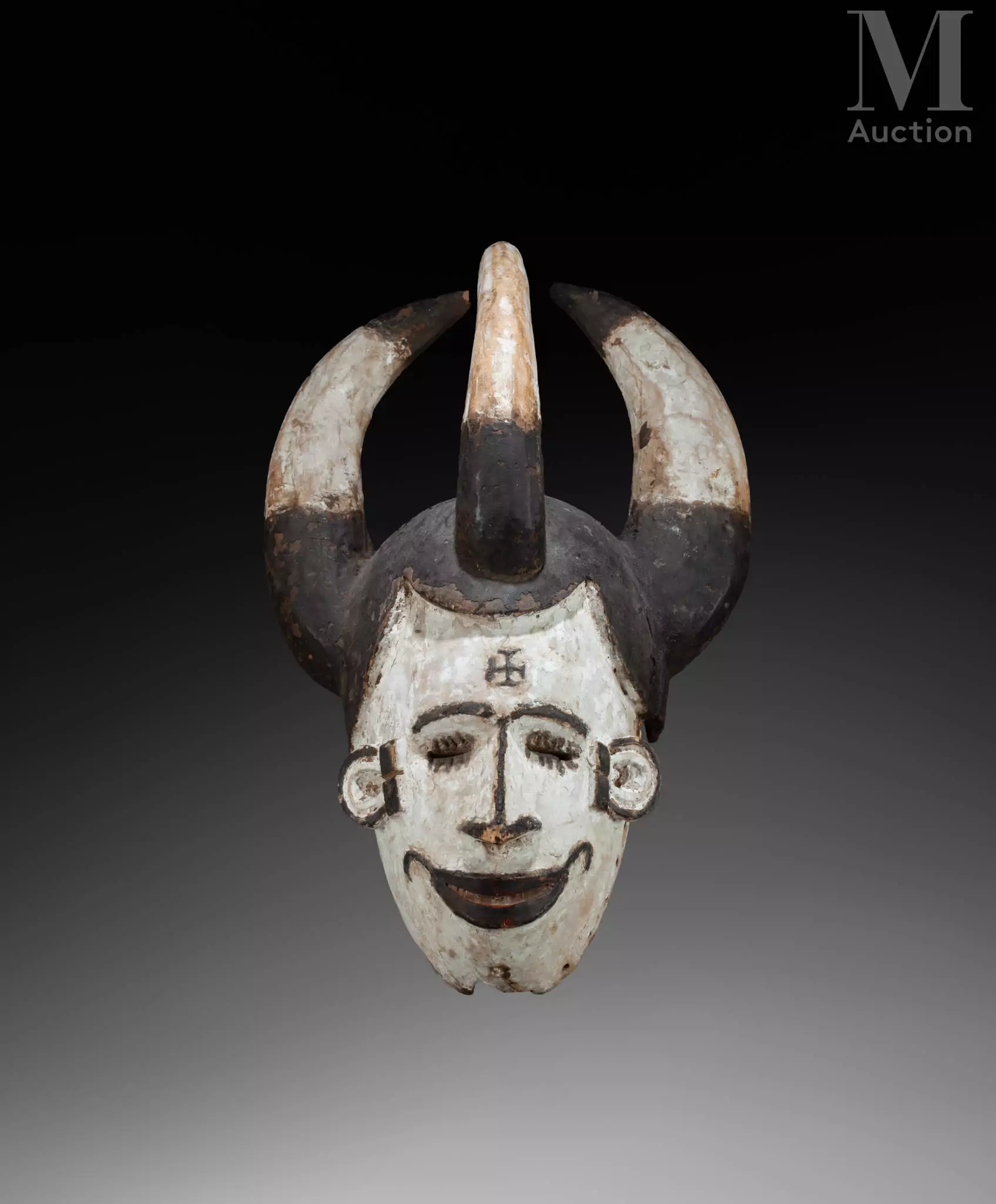 Masque heaume - Lot 124 - enchères